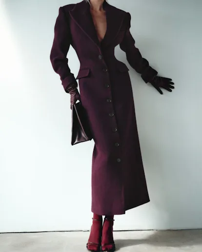 Elsa Hosk's Fall Collection Includes Plunges & Belly Button Cutouts