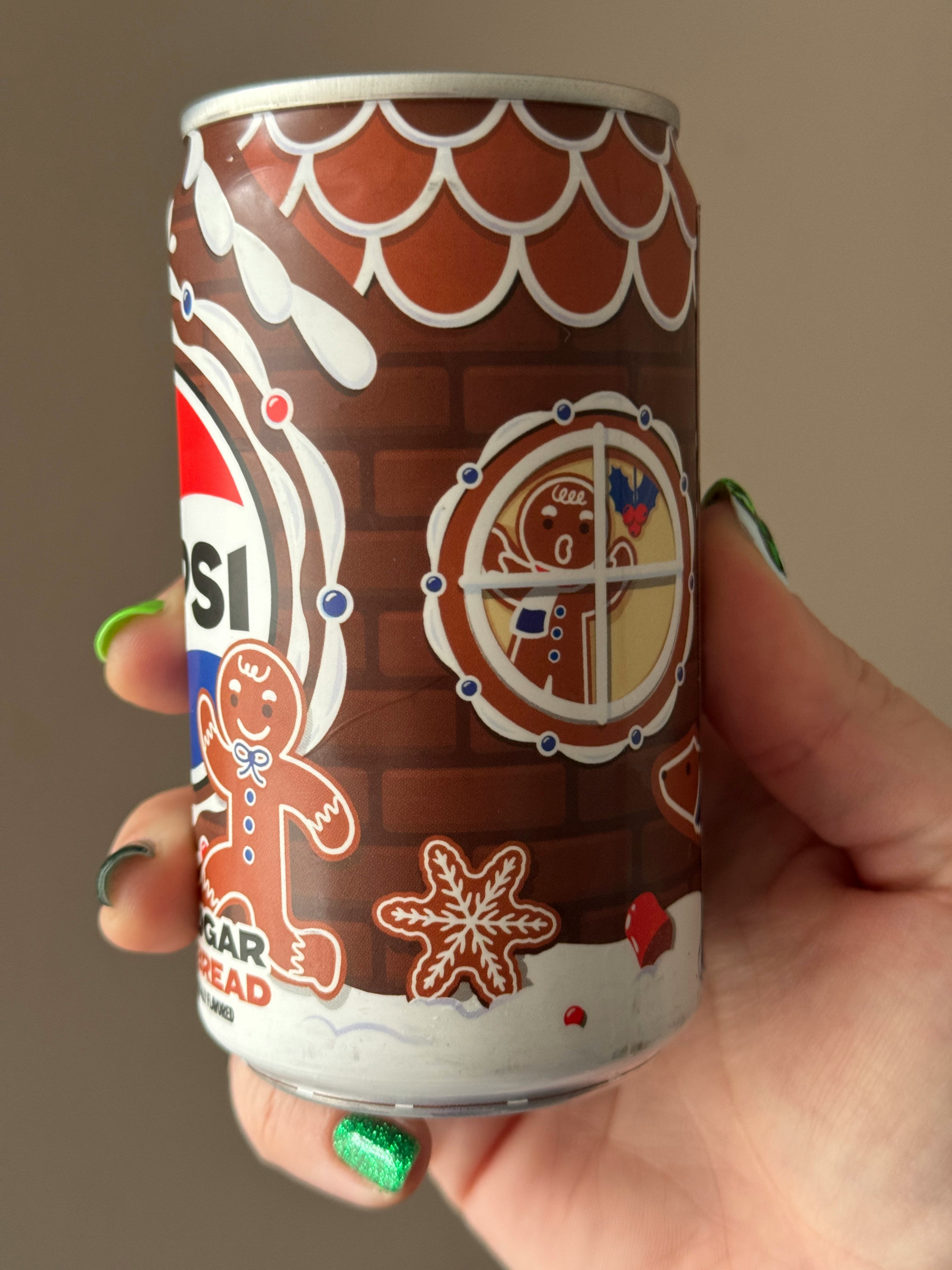 I Tried The Limited-Edition Gingerbread Pepsi For The Holidays