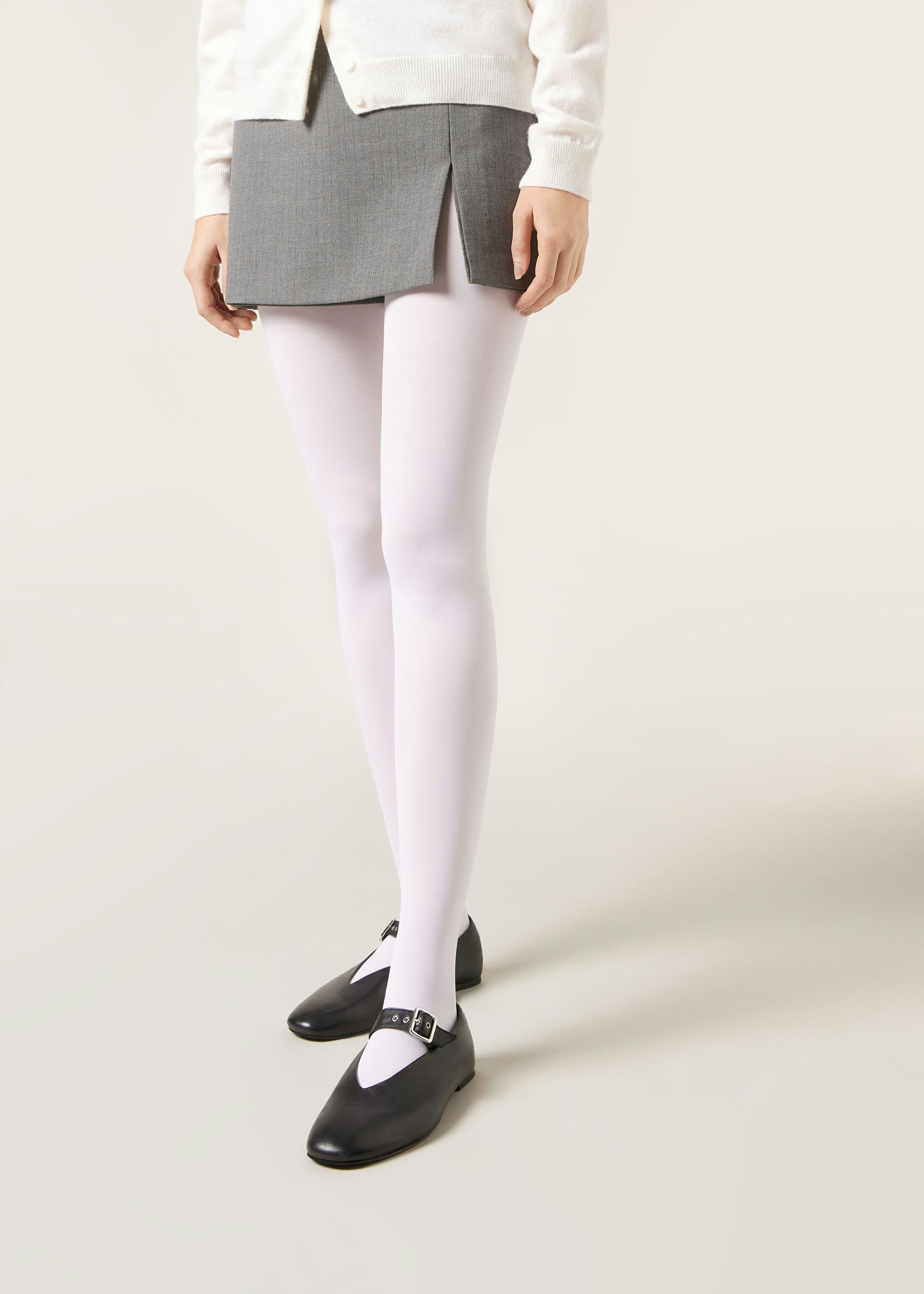 The White Tights Trend Is Set To Take Off This Winter