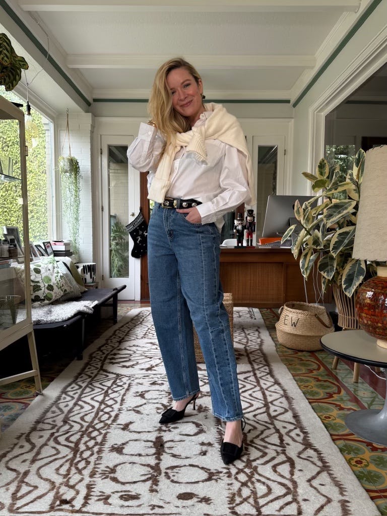 Celebrity Stylist Erin Walsh Loves This Easy, Effortless Outfit Formula