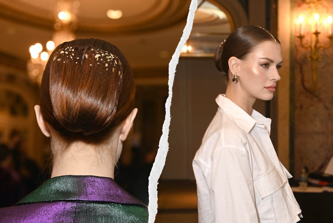 The Upgraded Bun Is NYFW Fall/Winter ’24’s Biggest Hair Trend