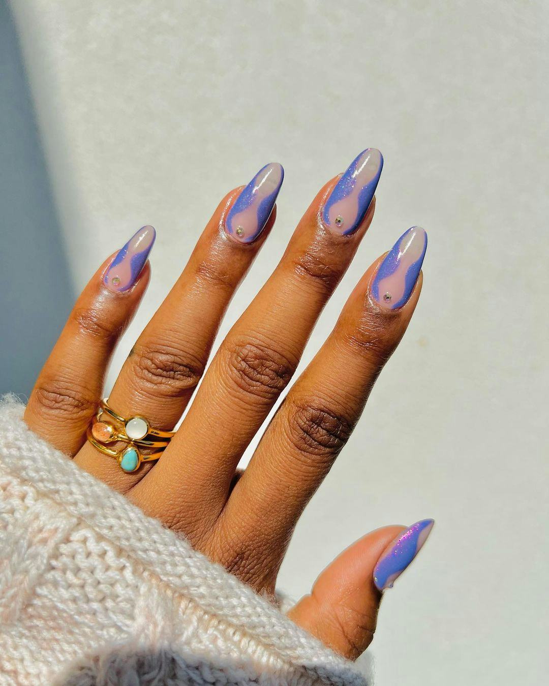 18 Purple Nail Art Designs, From Violet Chrome To Lilac Croc Print