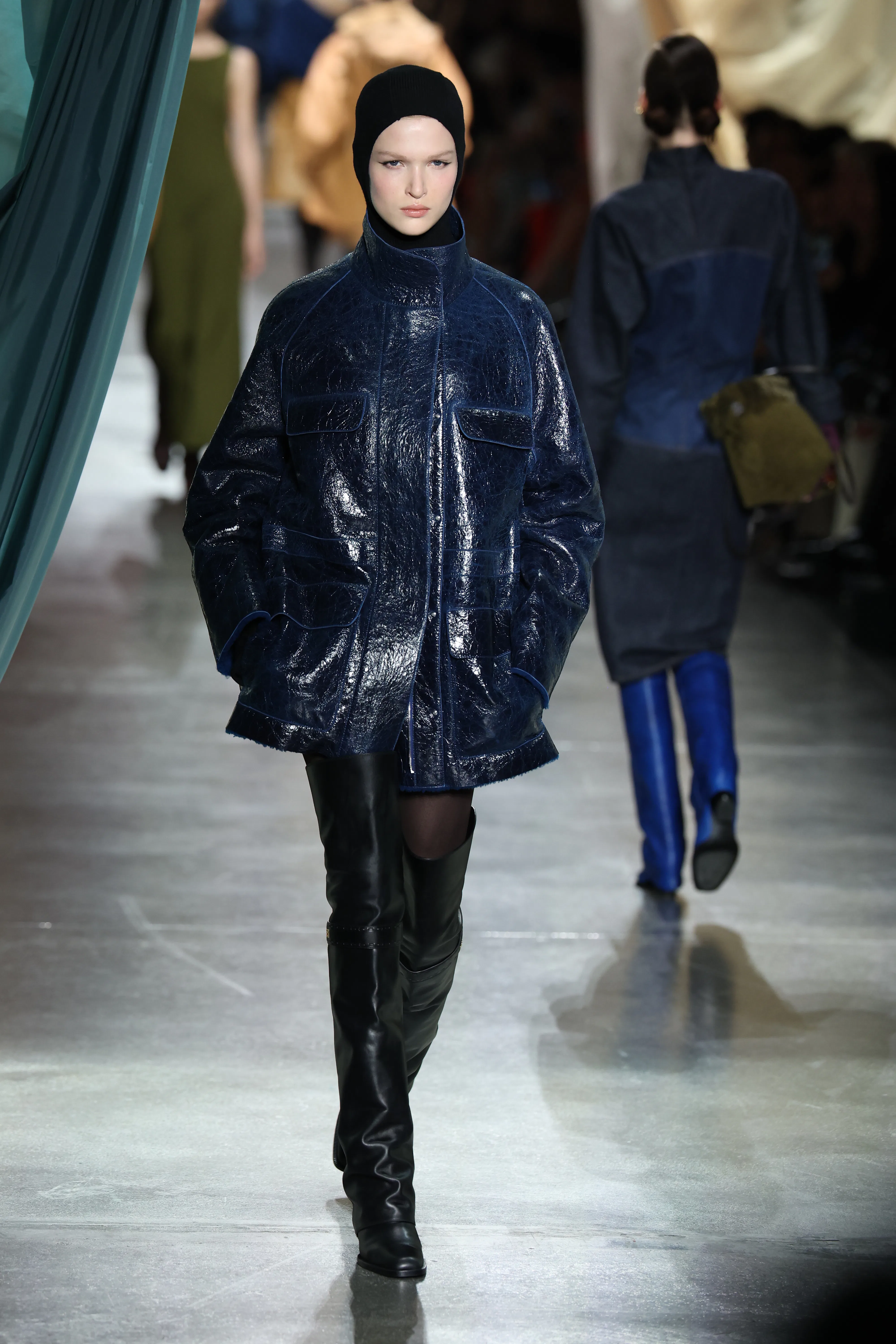 At Fendi, Inventive Layering Is Key for Fall 2024