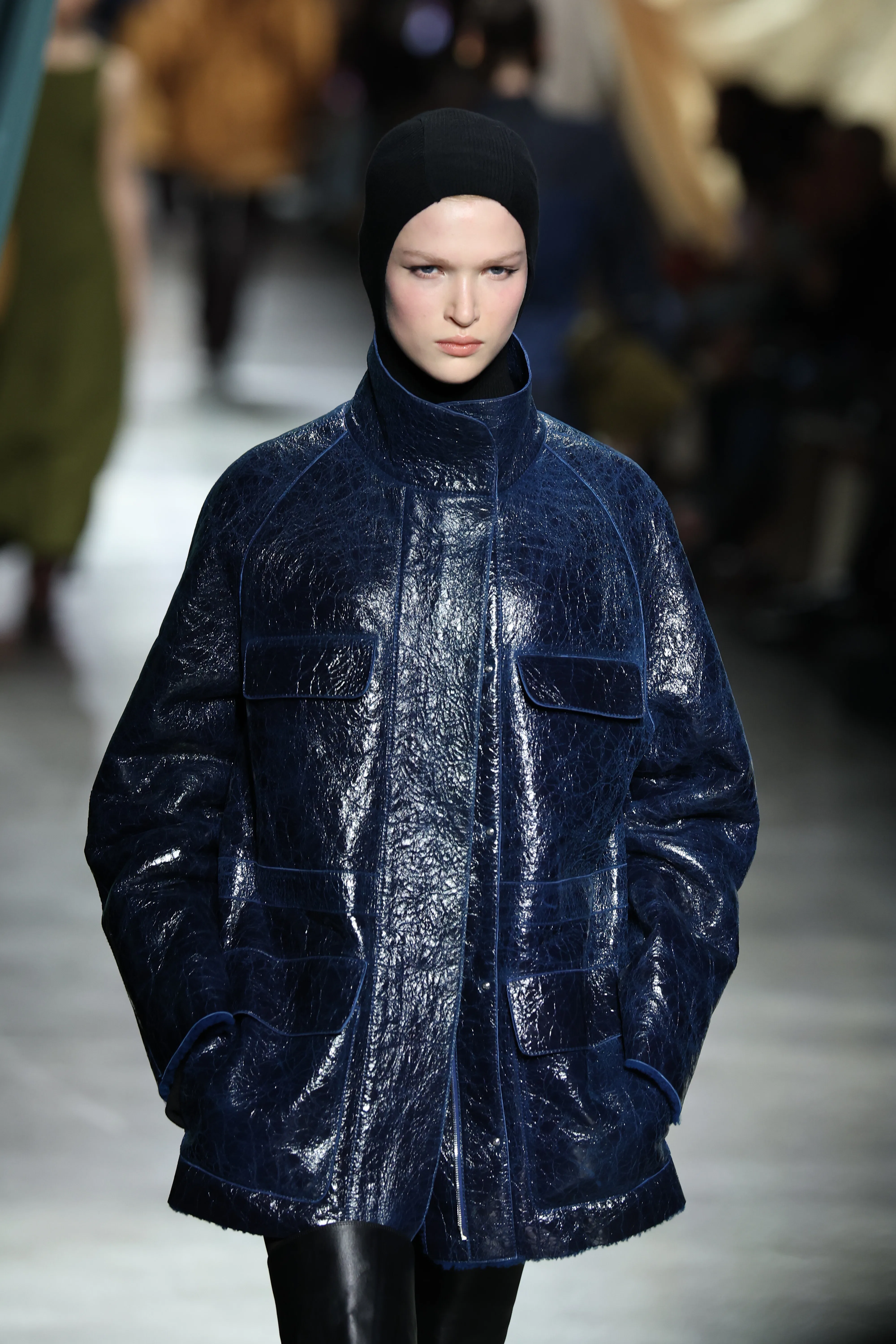 At Fendi, Inventive Layering Is Key for Fall 2024