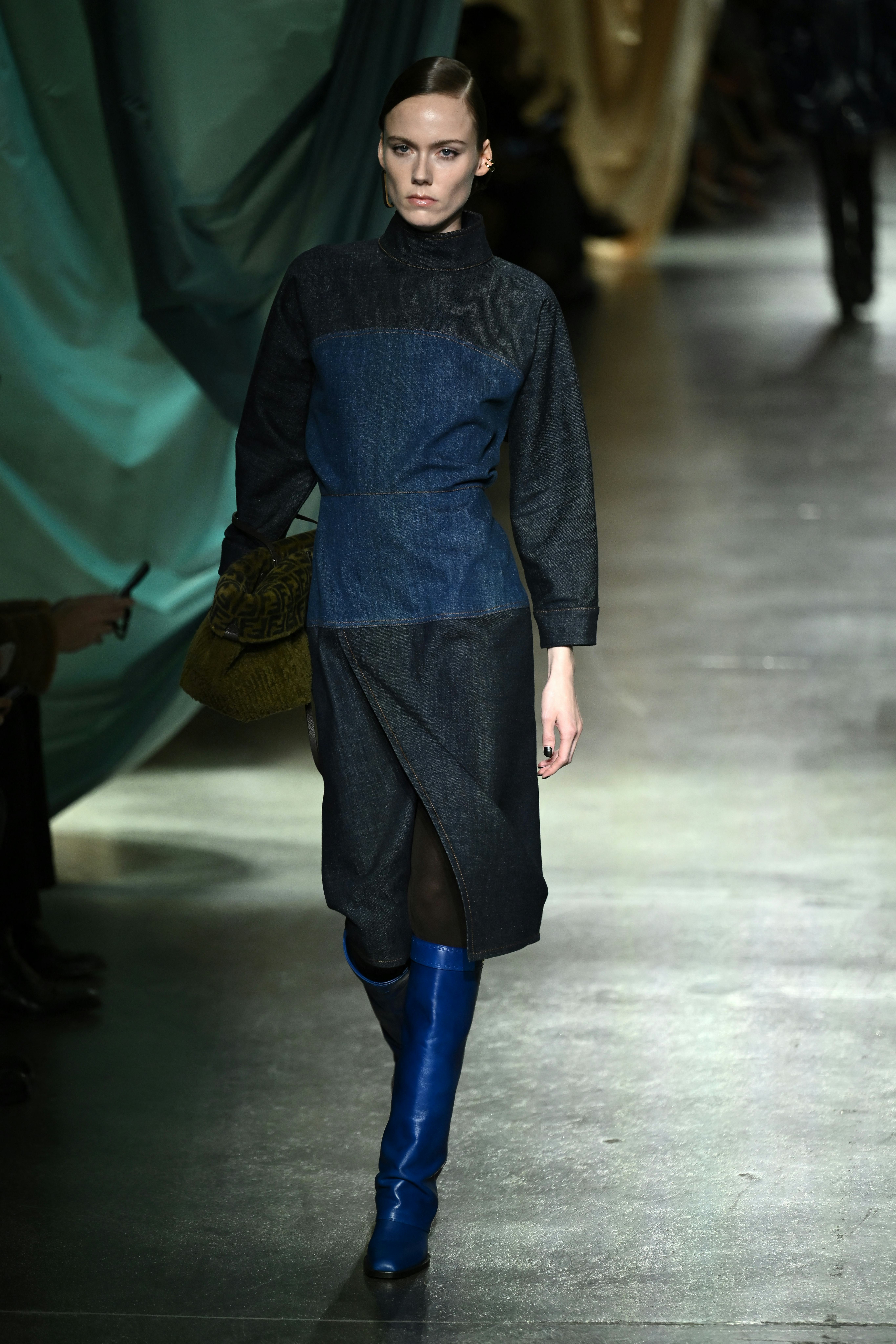 At Fendi, Inventive Layering Is Key for Fall 2024
