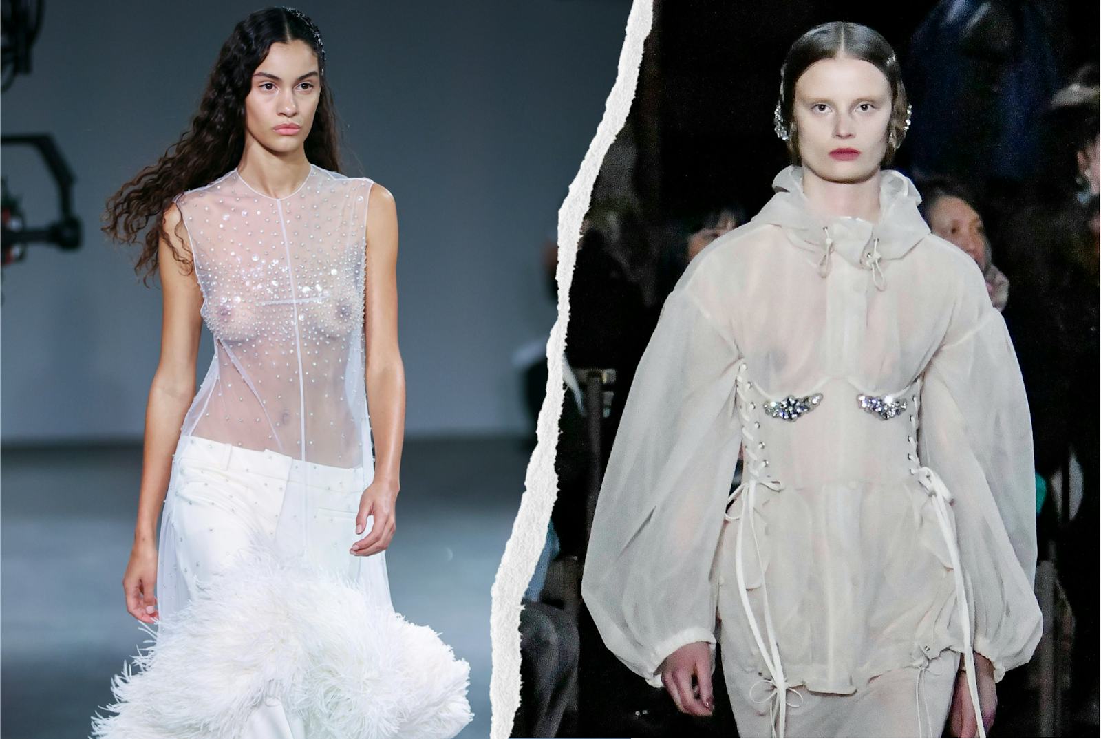 London Fashion Week 2024's Chicest Free The Nipple Runway Looks