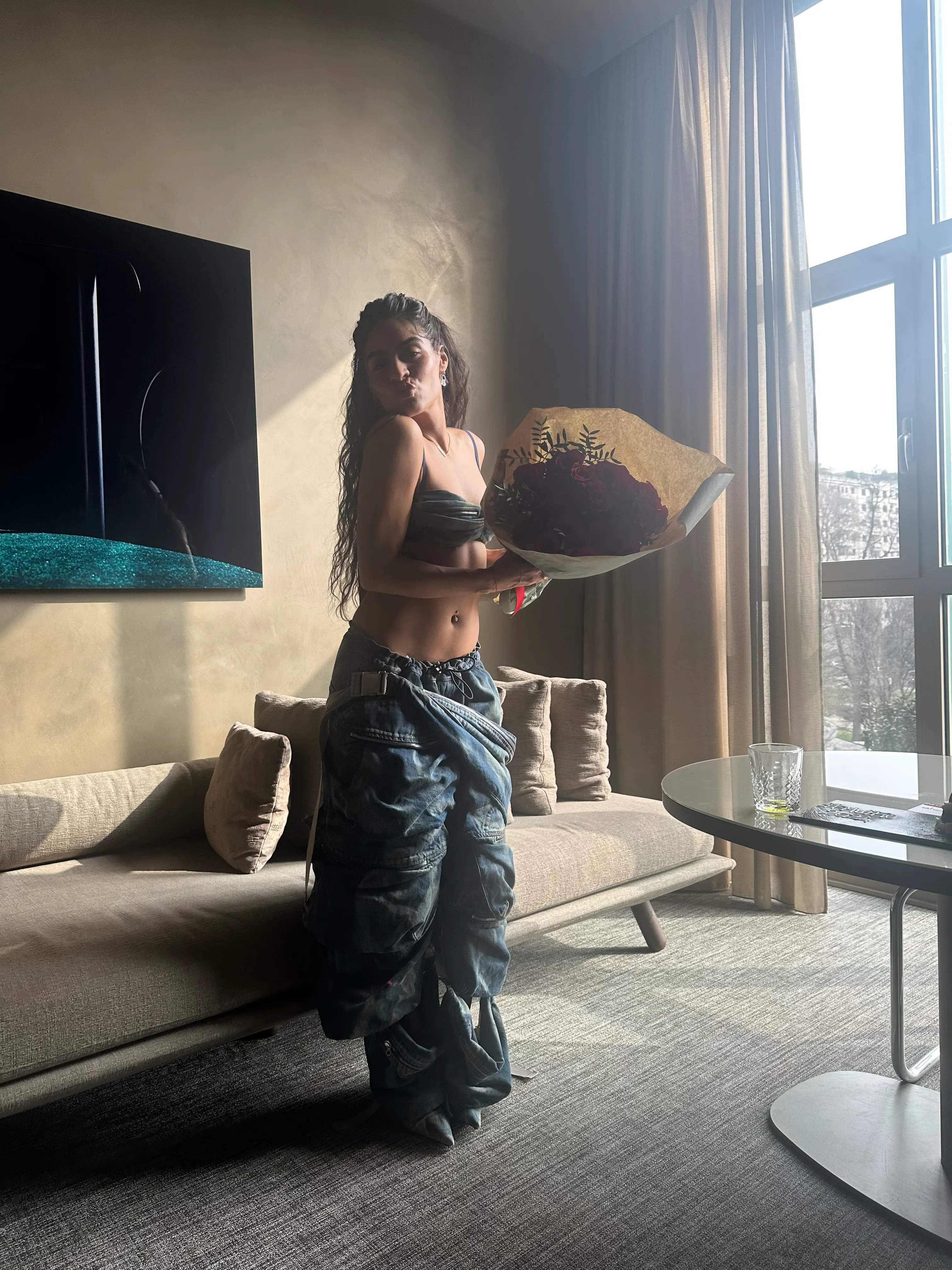 Jessie Reyez Gets Ready For Diesel Fall 2024 Show Milan