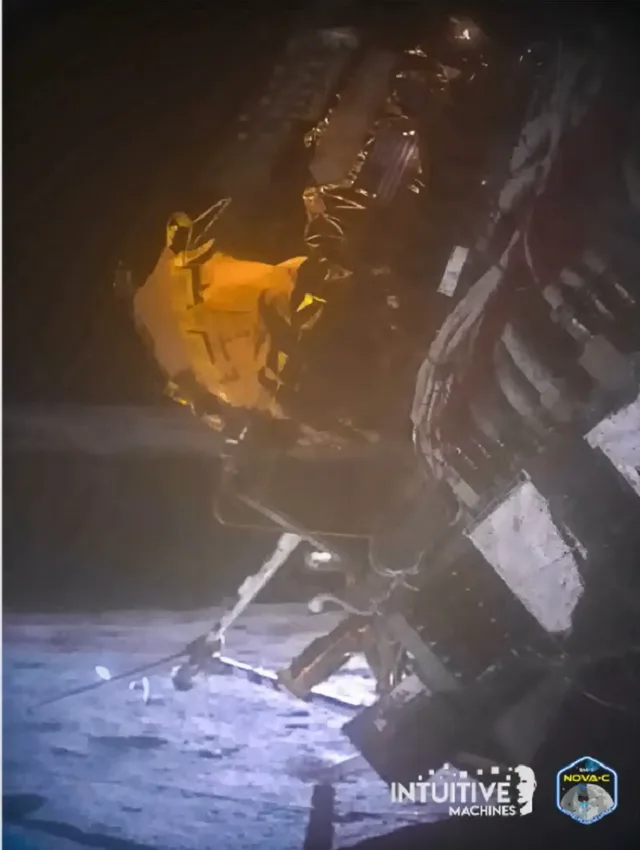 Look: Intuitive Machines’ Odysseus Moon Lander Sent Back What Could Be ...