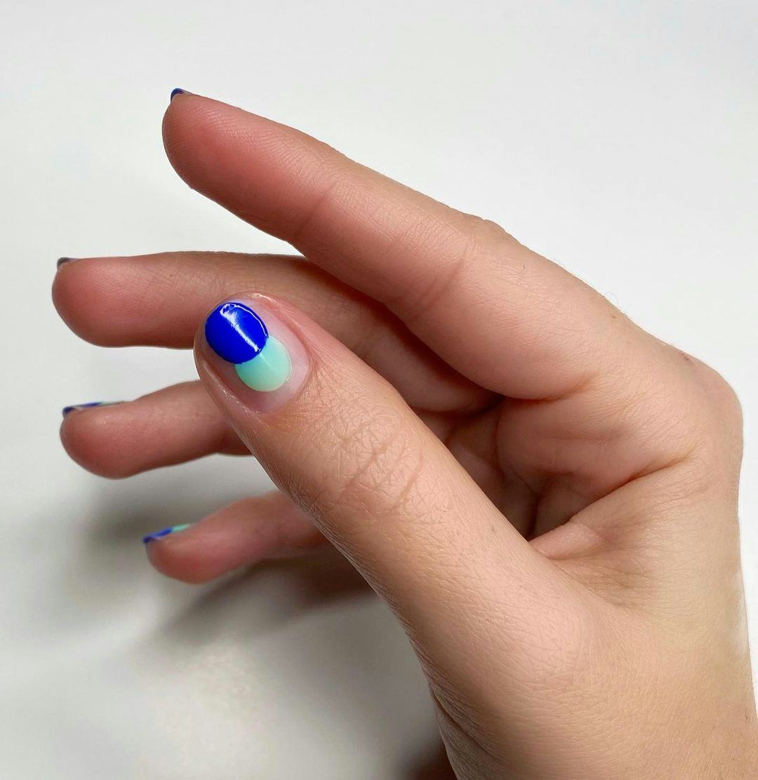 21 Blue Nail Ideas That Give Off Cool-Girl Vibes