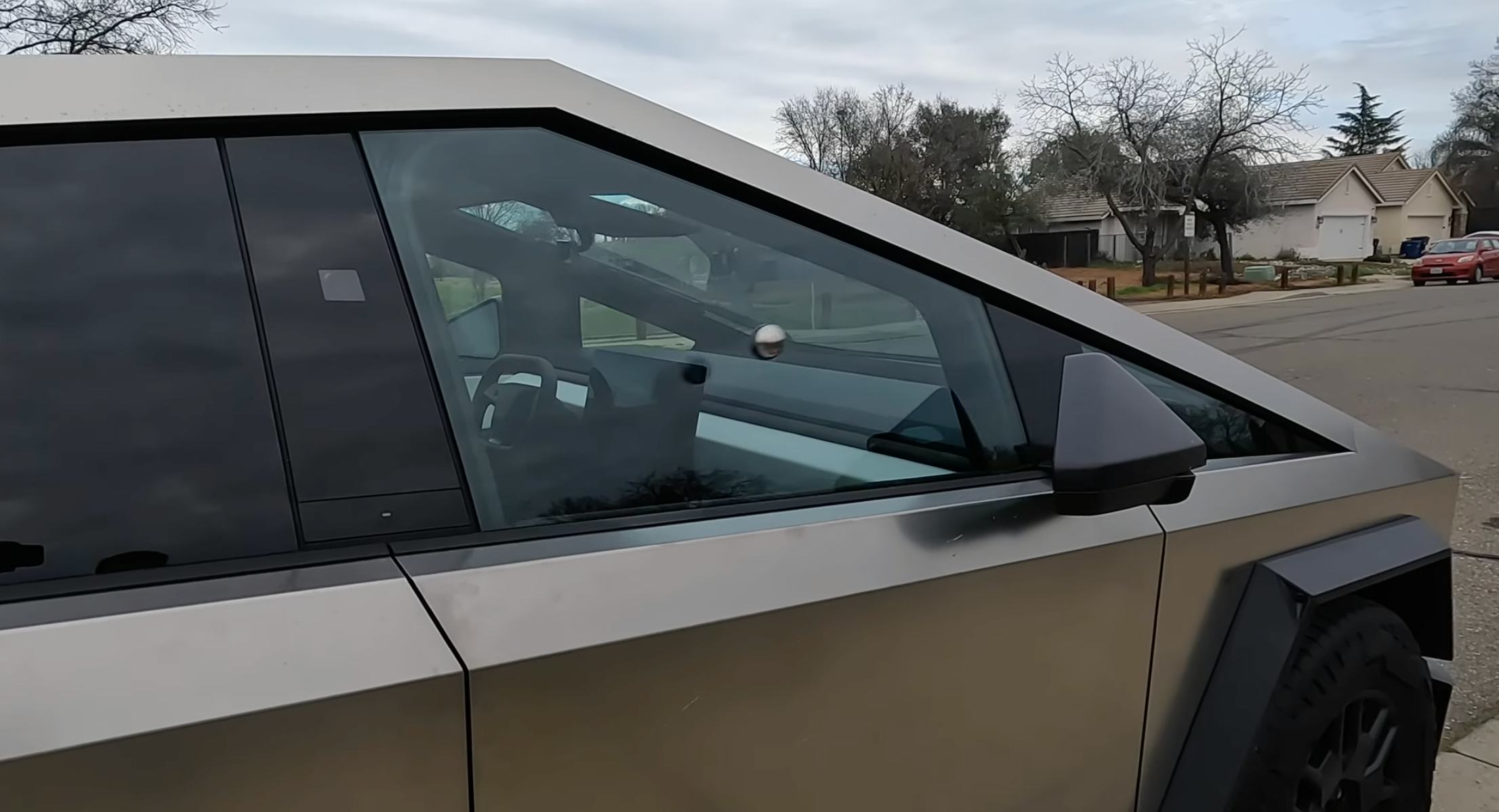 Cybertruck Windows May Survive the Infamous Steel Ball Test After All