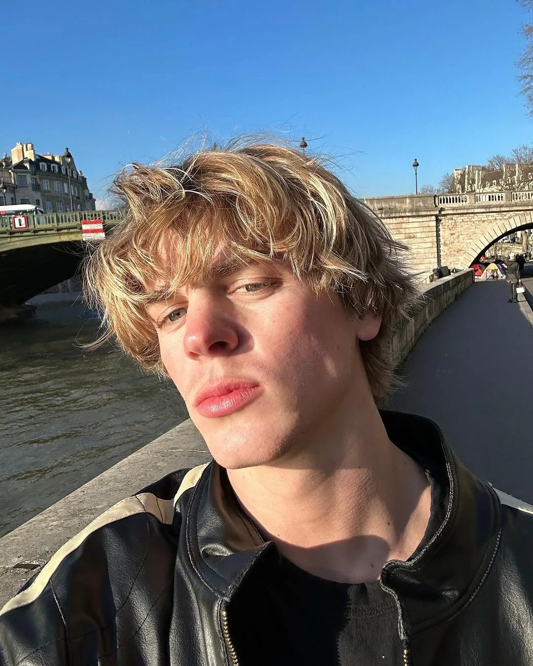 Jack Wright Tracks His Screen Time At Paris Fashion Week F/W 2024