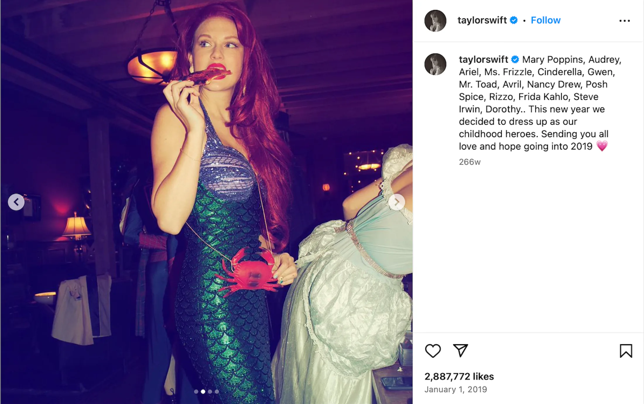 Taylor Swift's New Album May Include A 'Little Mermaid' Reference