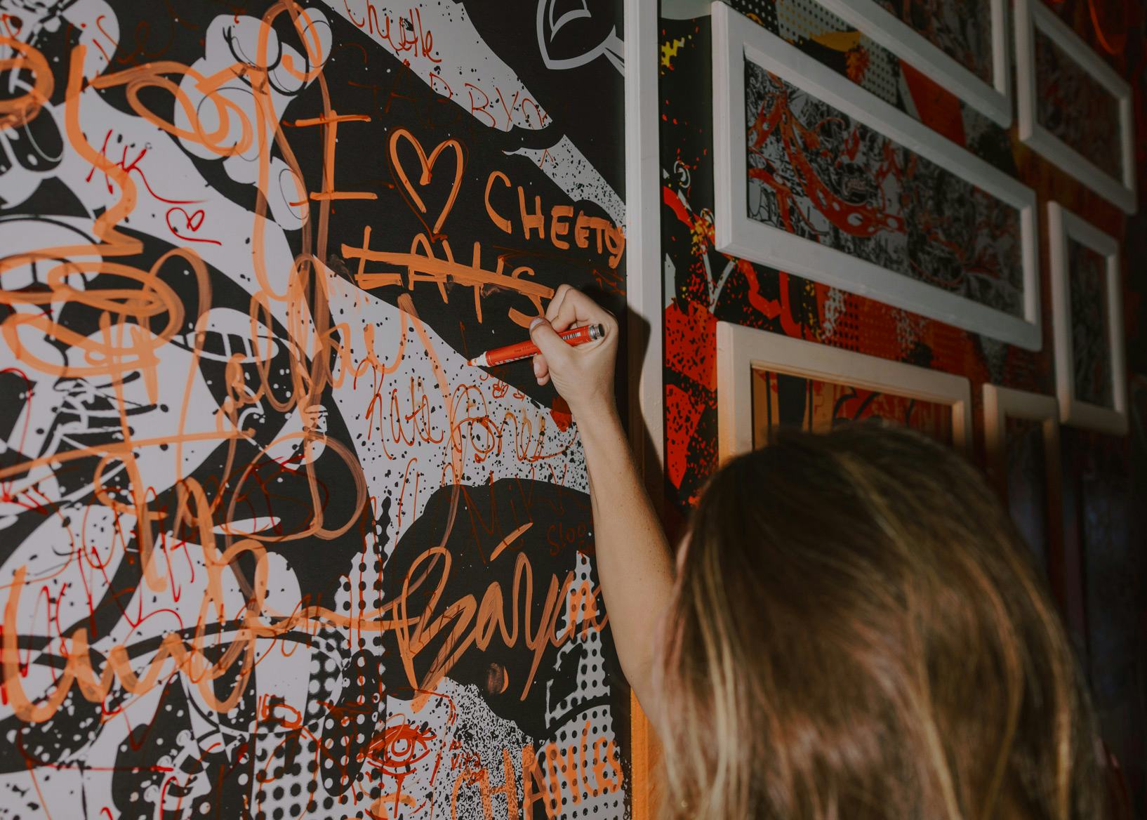 Cheetos at Art Basel