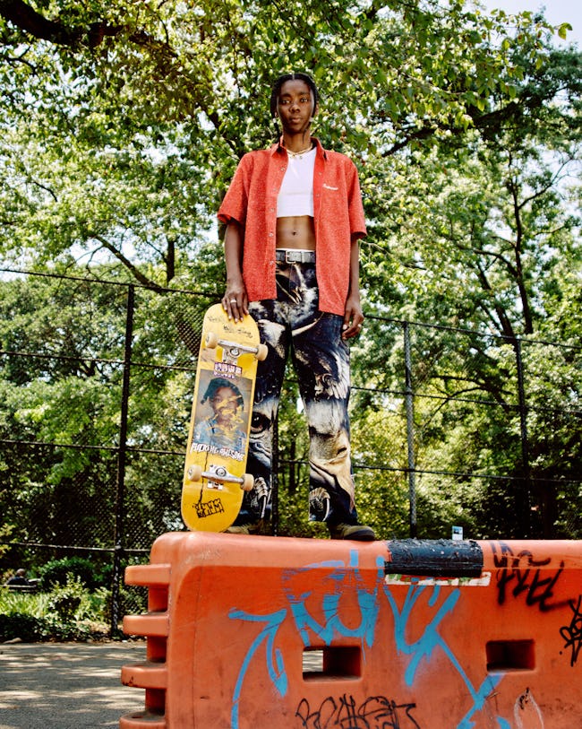 Pro Skater Beatrice Domond On Her Skincare, Hair & Self Care Routine