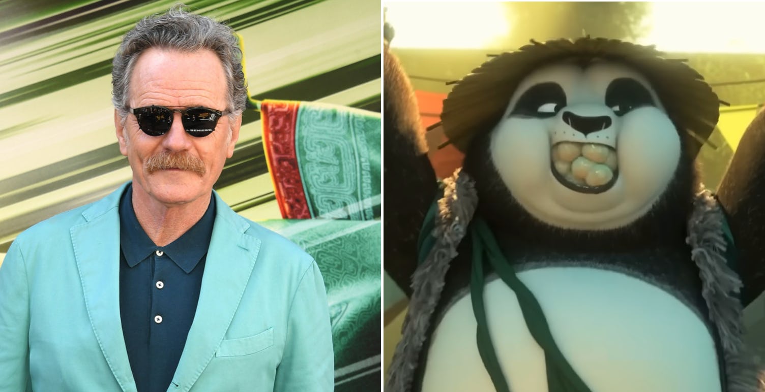 'Kung Fu Panda 4' Cast & Characters In Side-By-Side Photos