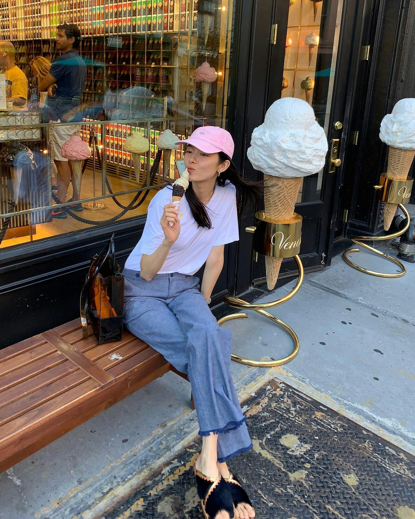 Model Fei Fei Sun's Everyday Style Is All About Elevated Basics