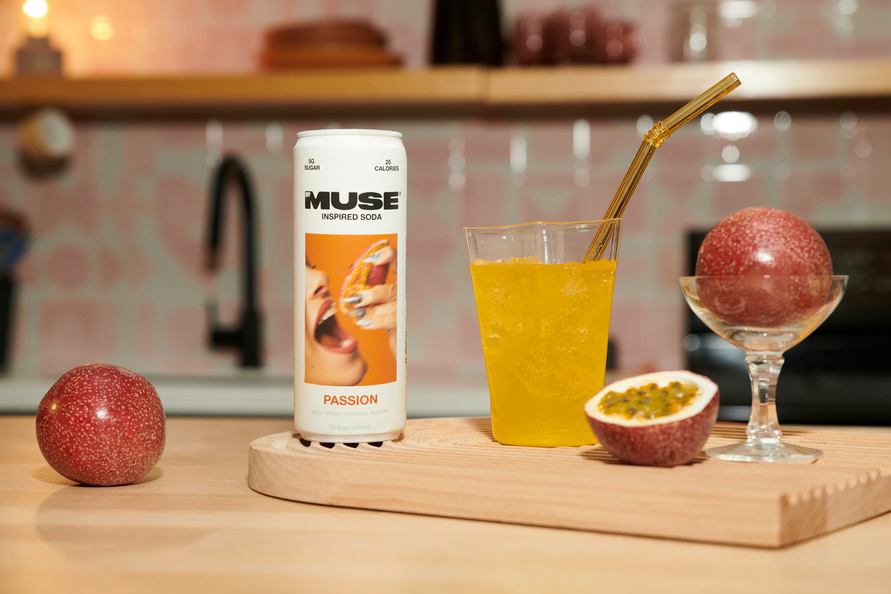 I Tried Dixie D'Amelio's MyMuse Passion Fruit Soda & It's So Good