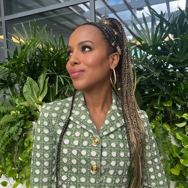 Kerry Washington's Best Hairstyles Include So Many Protective Looks