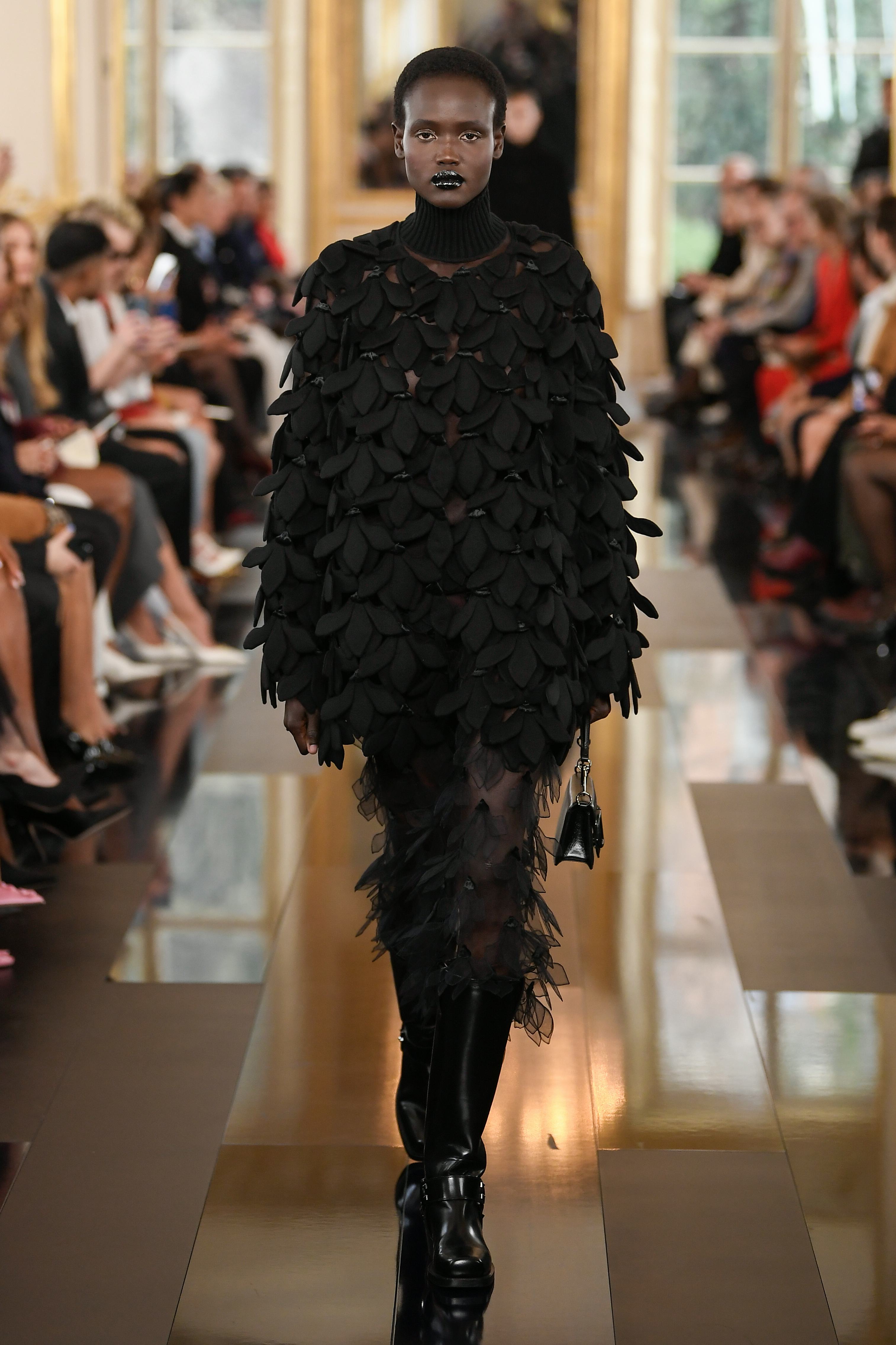 Valentino Goes Back to Black for Fall 2024