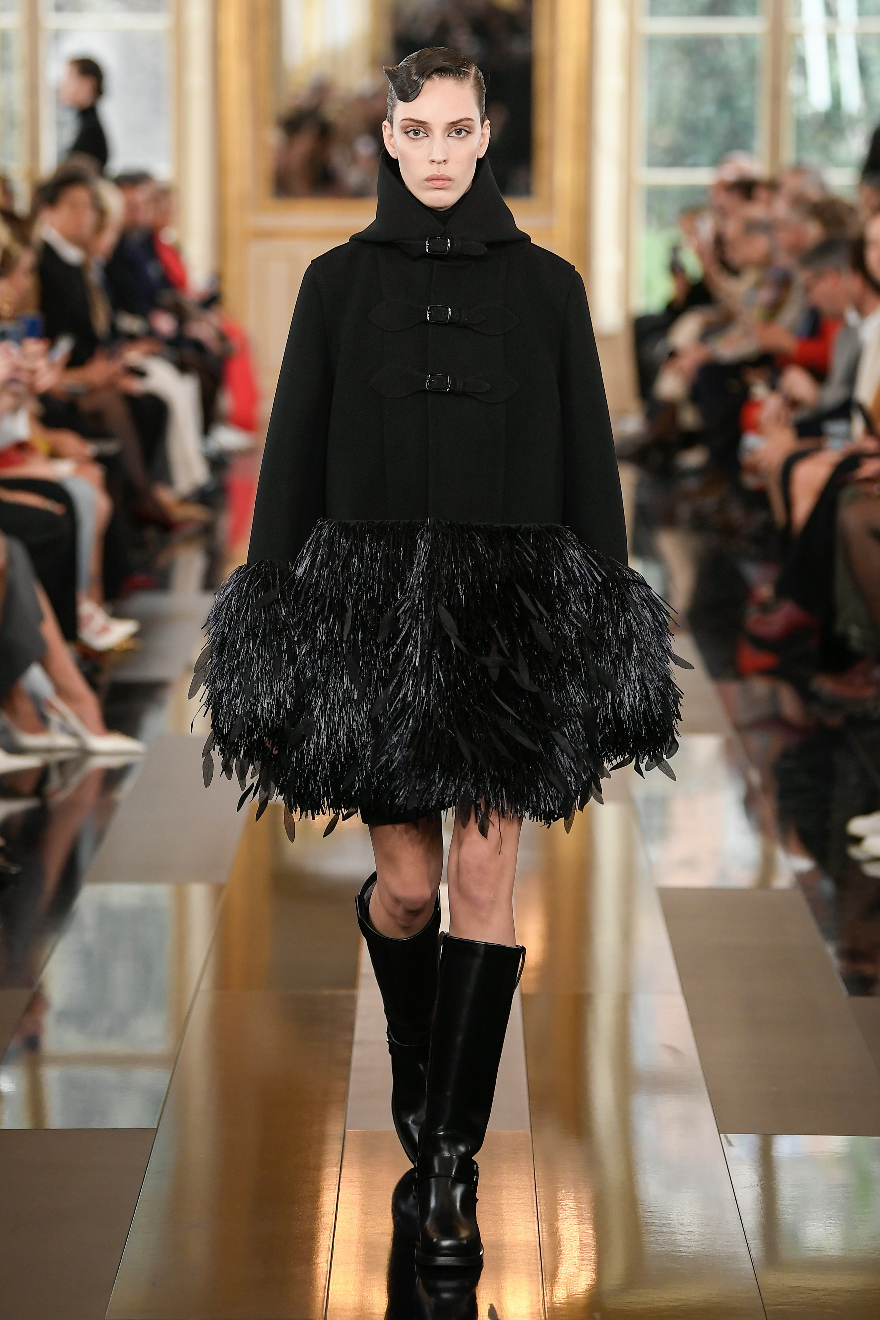 Valentino Goes Back to Black for Fall 2024