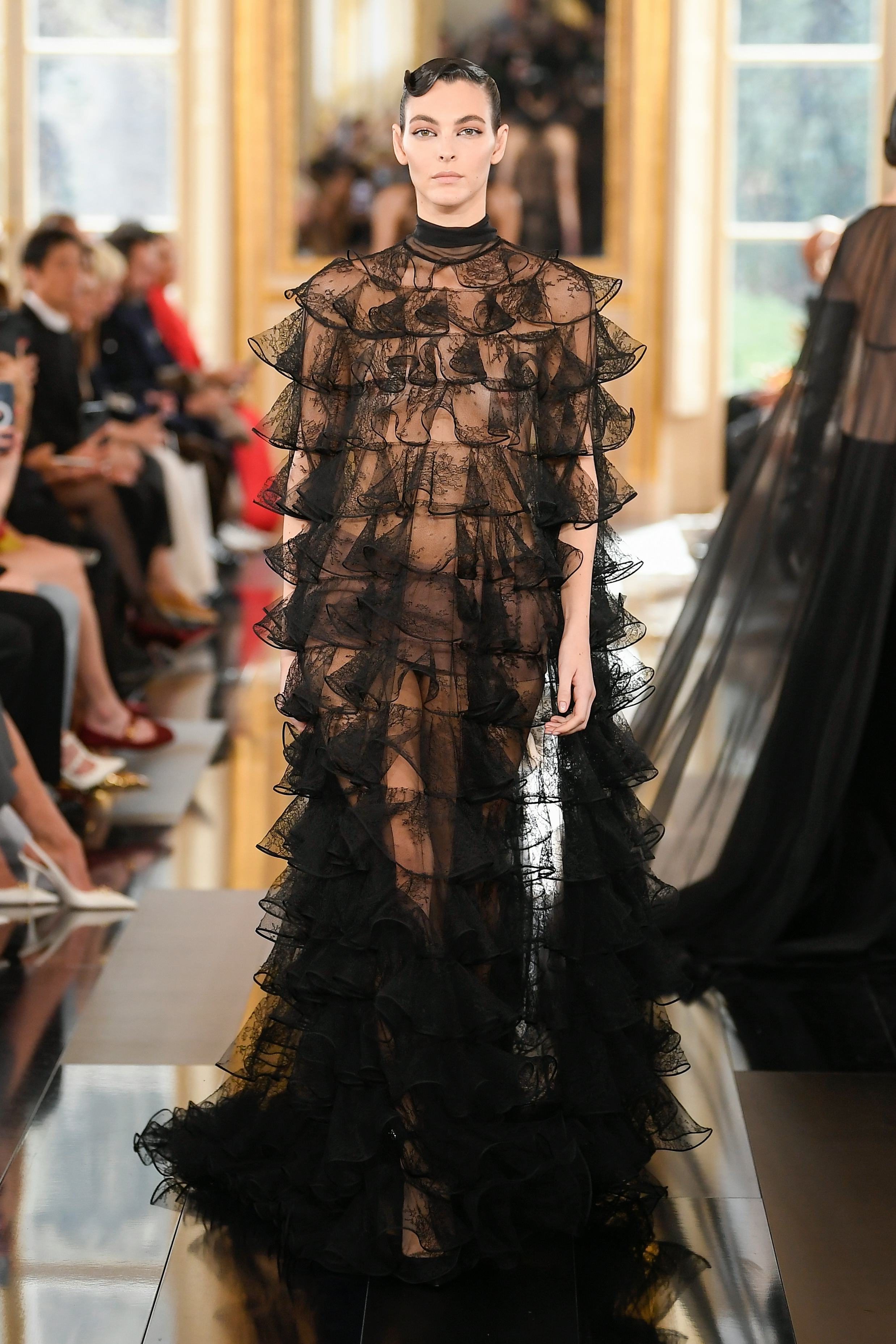 Valentino Goes Back to Black for Fall 2024