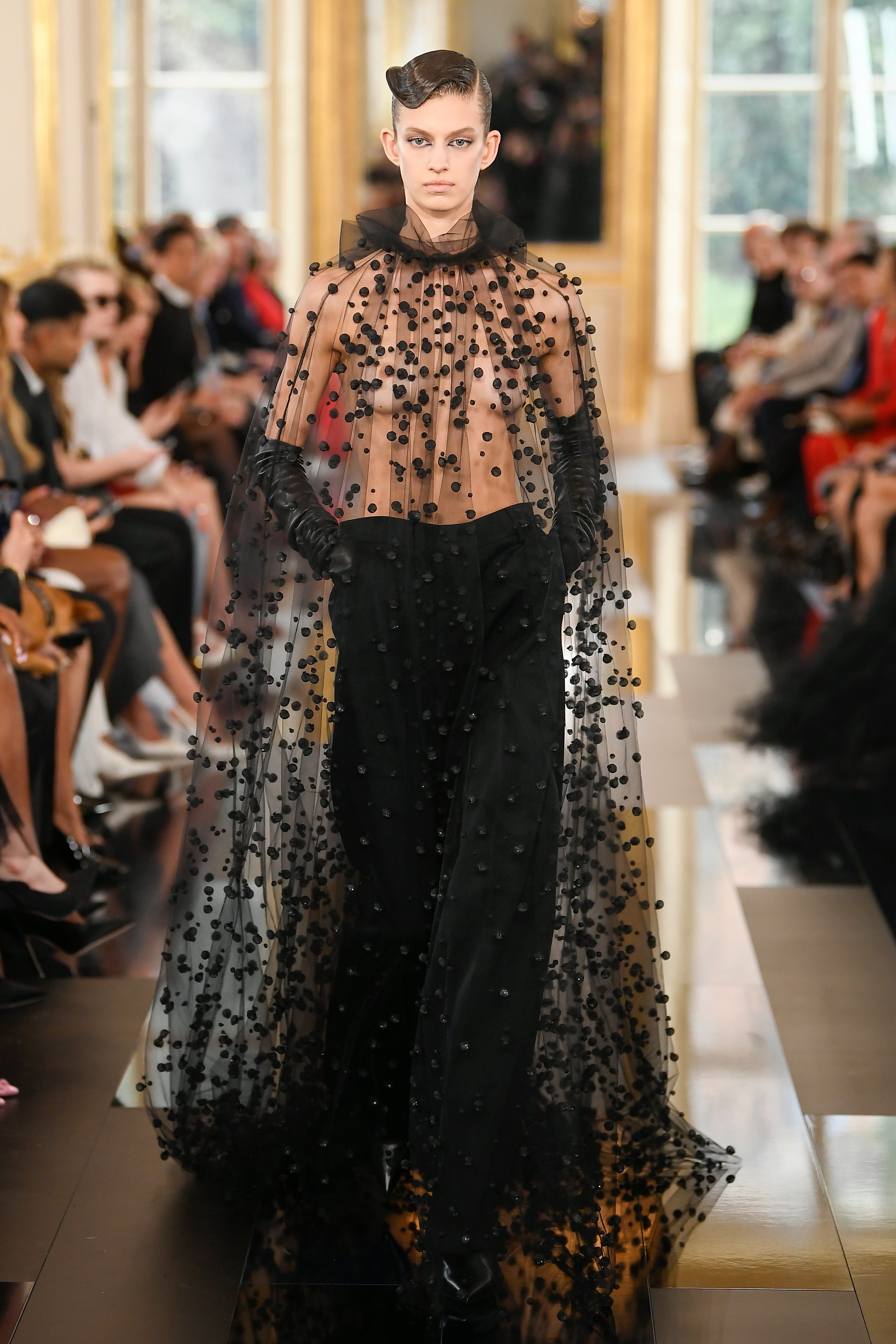 Valentino Goes Back to Black for Fall 2024