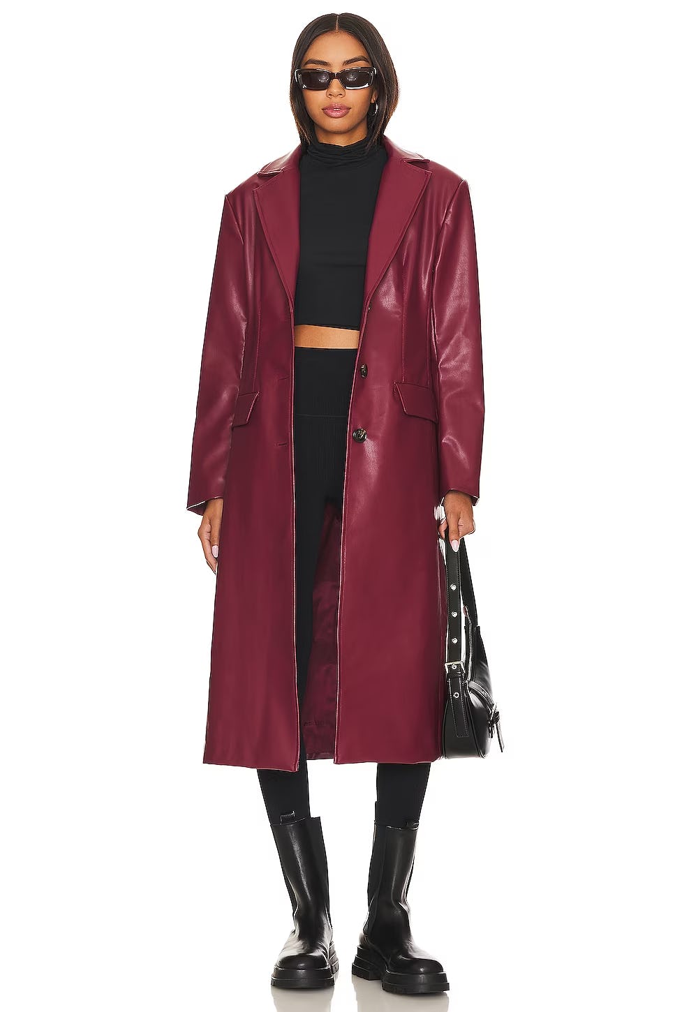 Julia Fox's Red Leather Jacket Was The Perfect Early Spring Choice