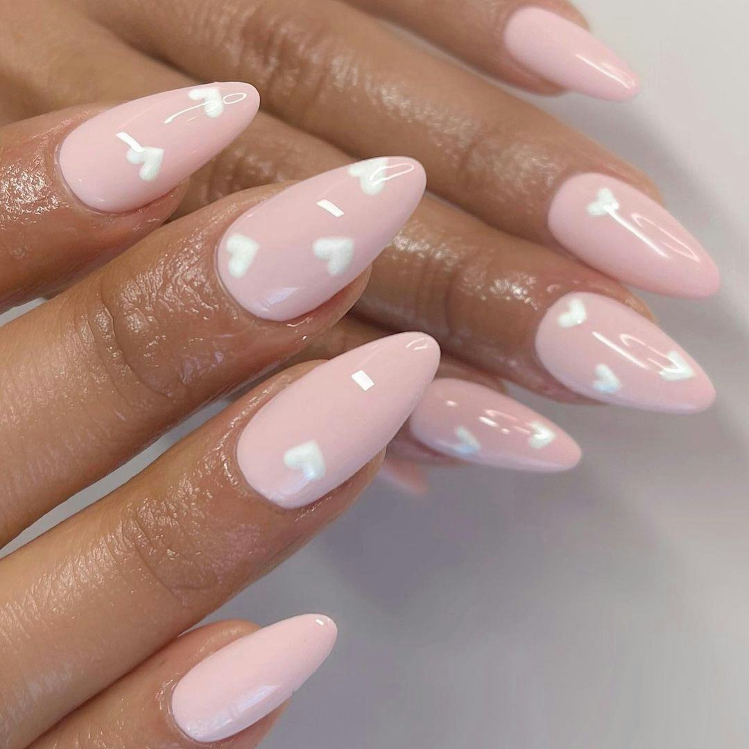 10 Simple Heart Nail Art Designs For A Soft Girl Summer