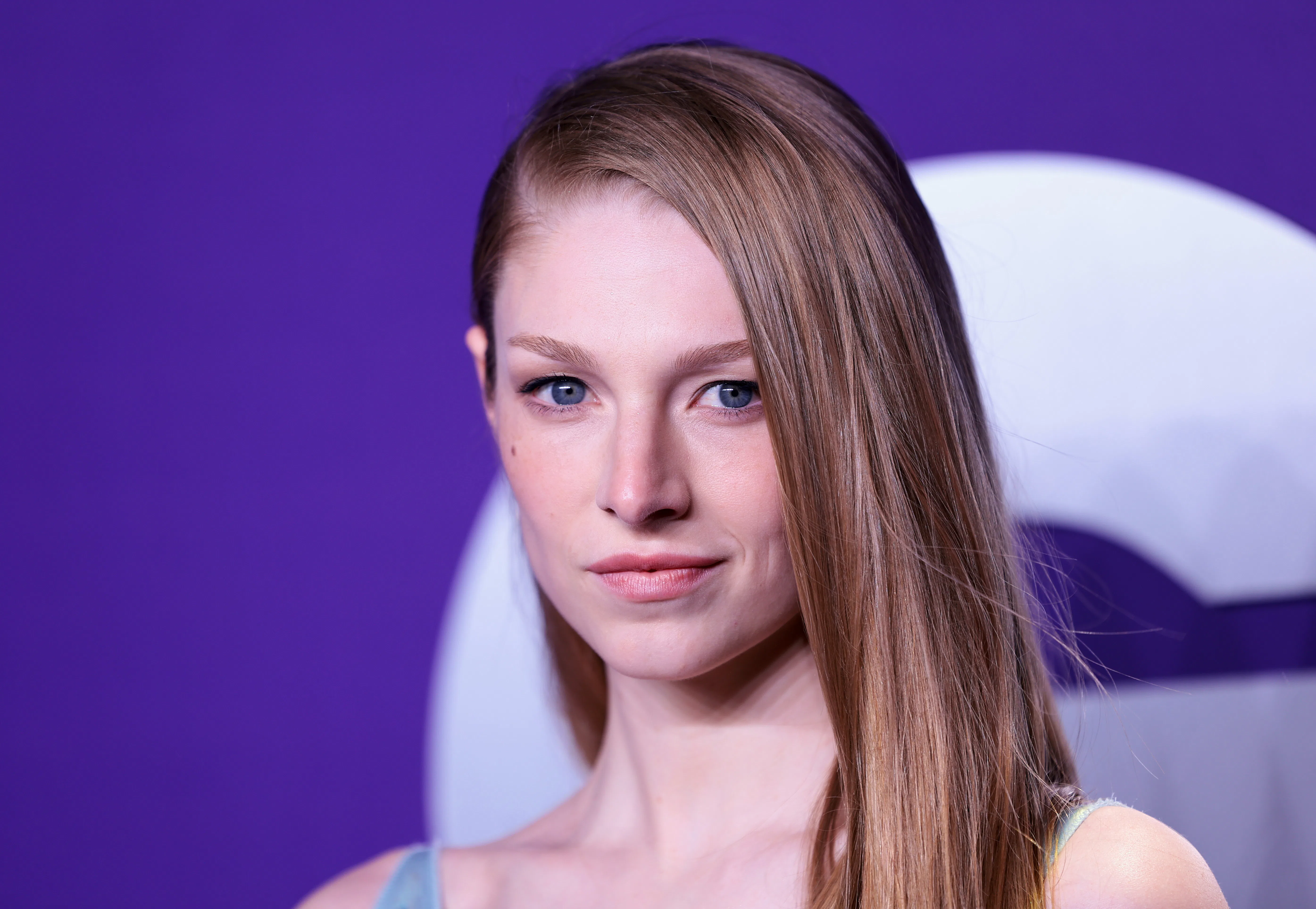 Hunter Schafer’s Hand-painted Dress Mixes Va-Va-Voom With Van Gogh
