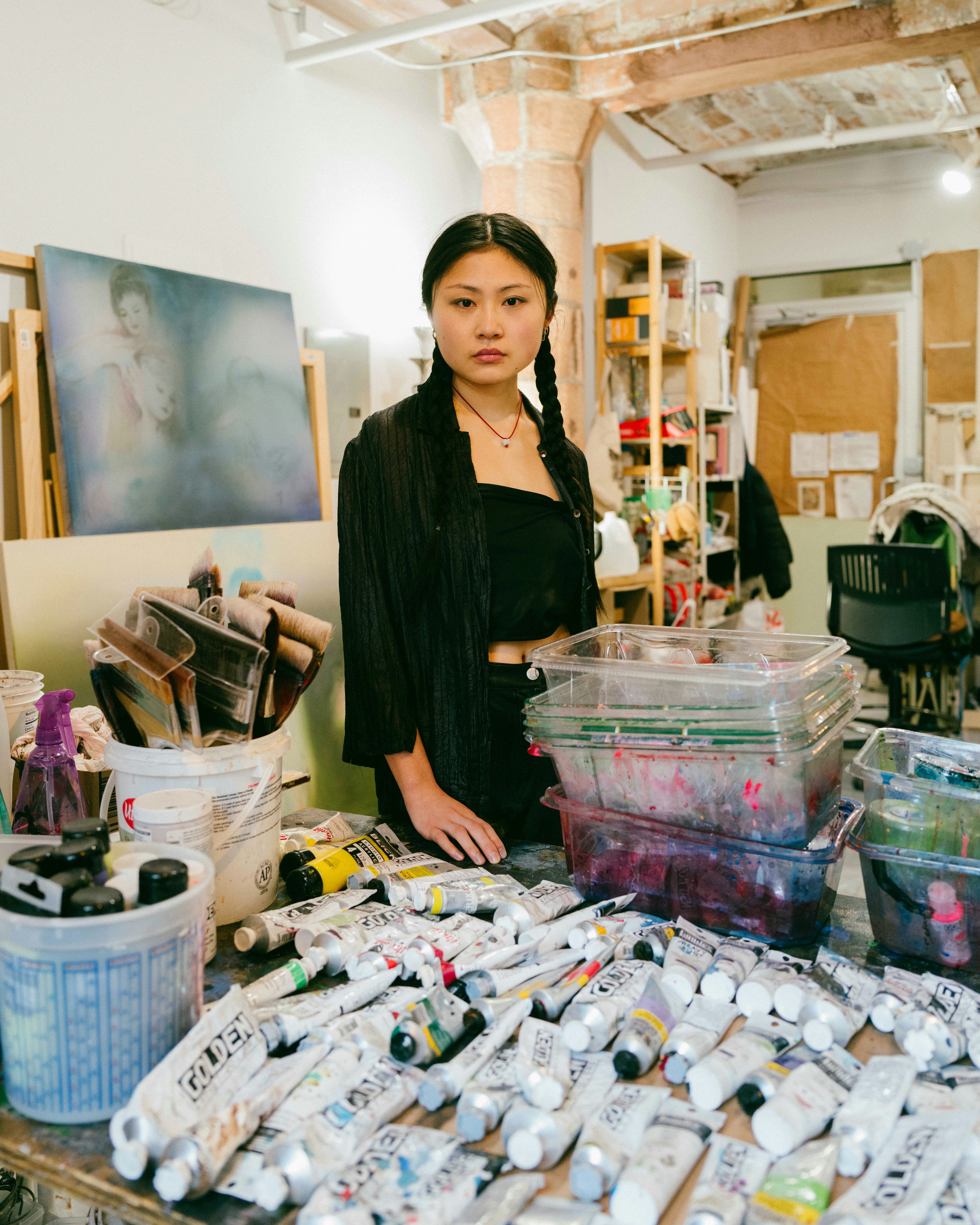 Artist Xingzi Gu's Dreamy Paintings Explore the Dark Side of Coming of Age