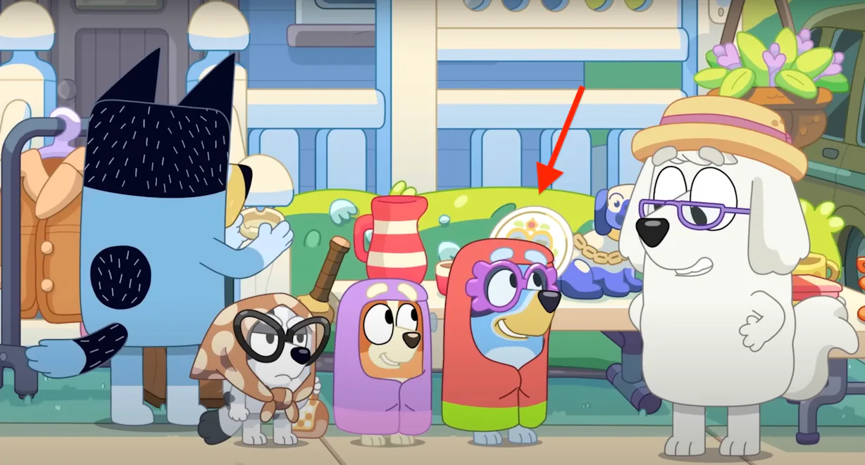 Hidden 'Bluey' Detail Is A Nod To Princess Diana's Royal Wedding