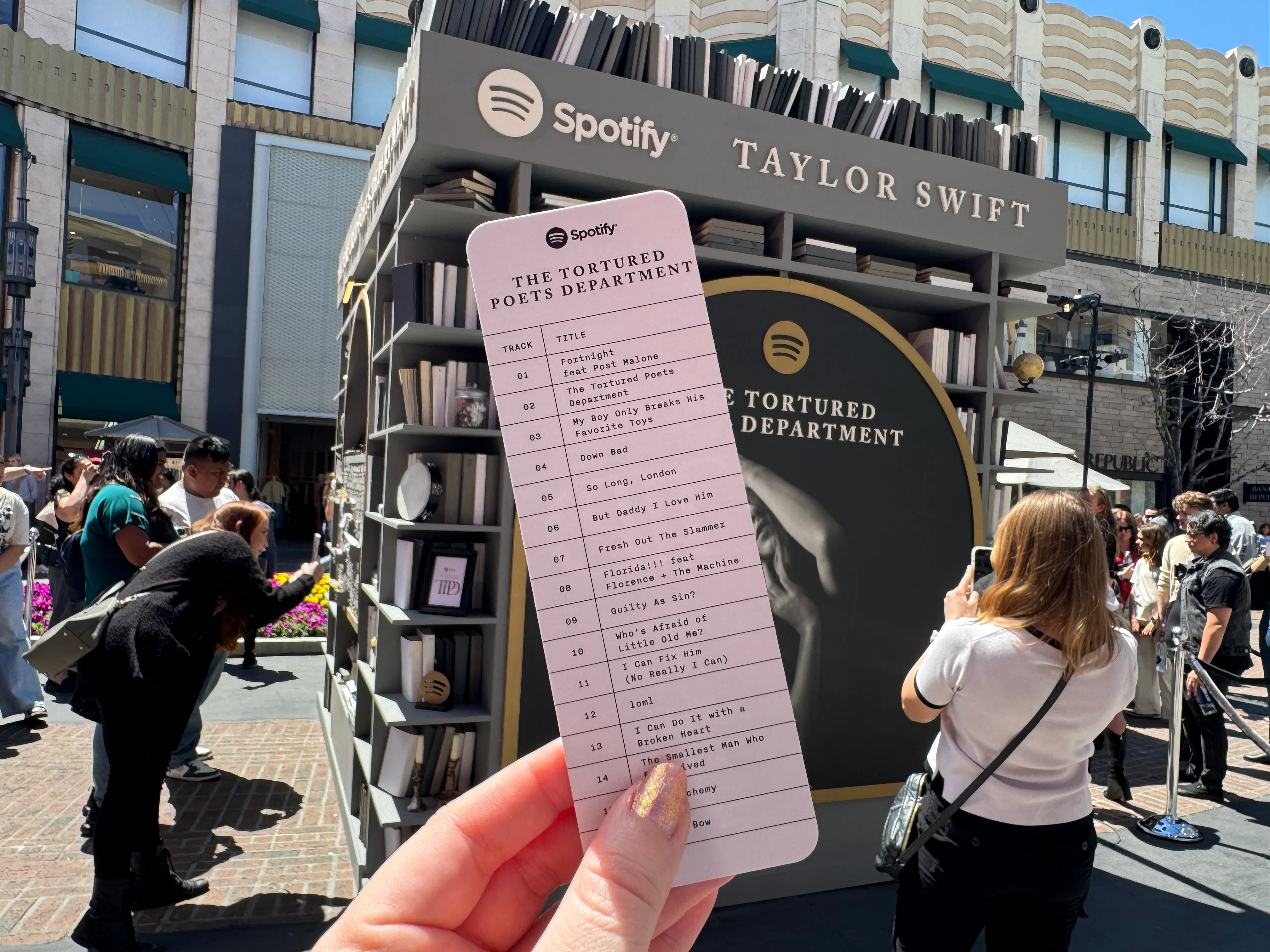 I Went To Taylor Swift's 'Tortured Poets' Library Pop-Up In LA