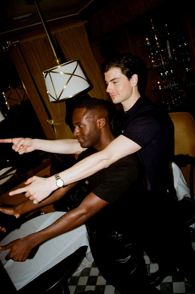 Ana Rosenstein & Frankie Carattini Amante 1530 Golden Swan Party