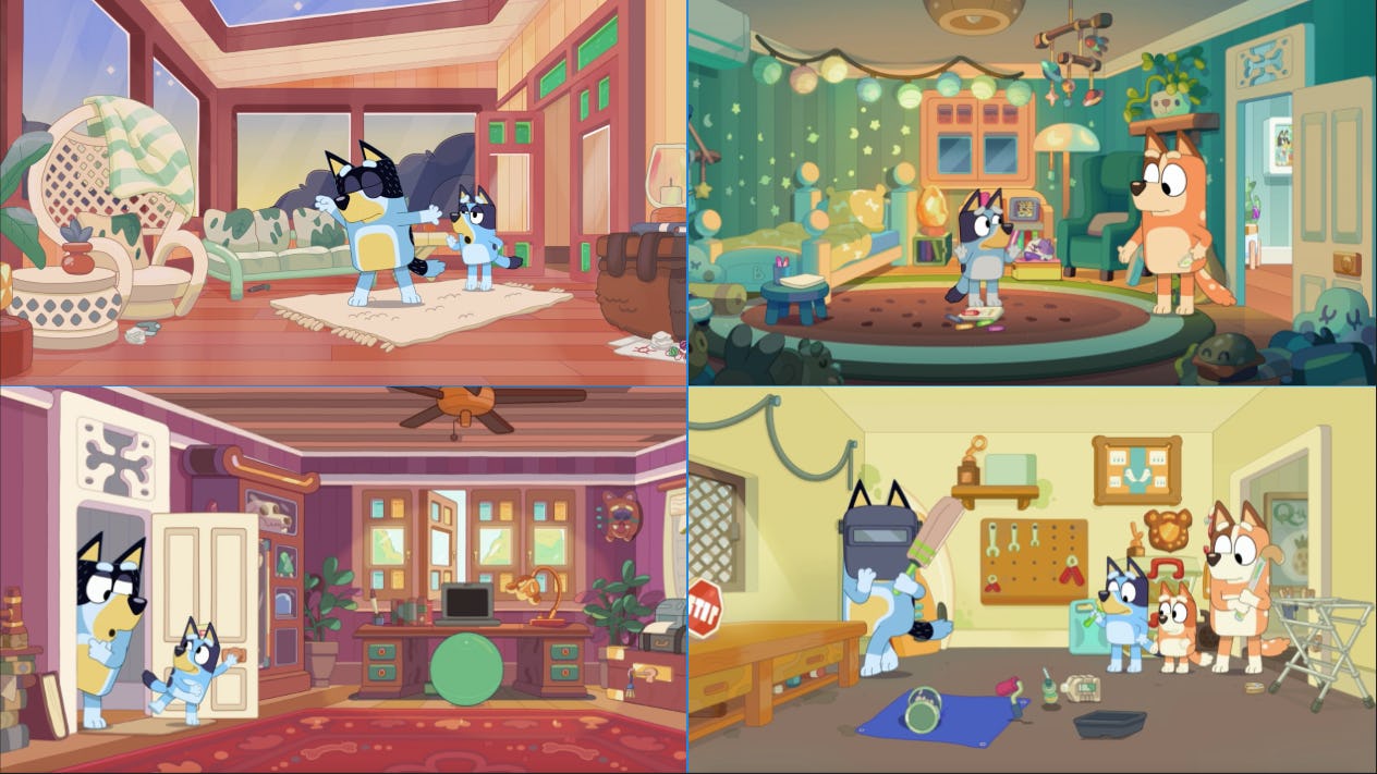 The 'Bluey' House: A Look Inside The Kitchen, Backyard, & More Rooms