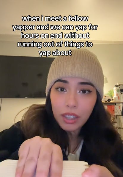 “Yapping” Is TikTok's New Favorite Word — Here's What It Means