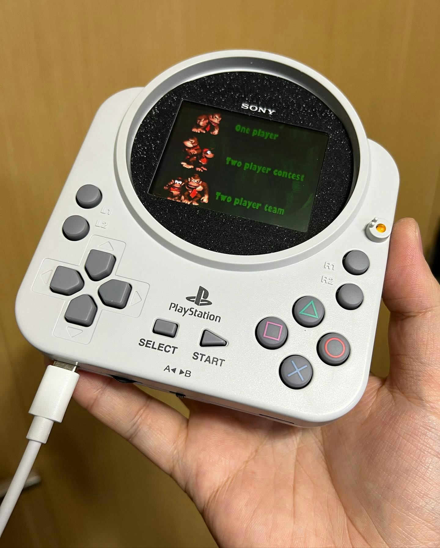 This Modder Turned a PS1 Controller Into One of the Weirdest Gaming ...
