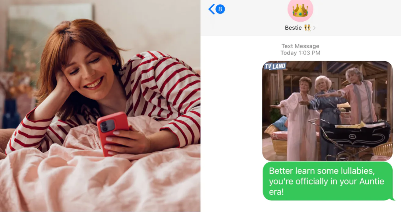 21 Texts To Tell Your Best Friend That You're Pregnant