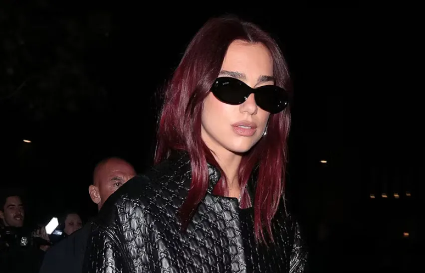 Dua Lipa Wore $1,300 Platform Boots & Looked Like A Pop-Punk Princess