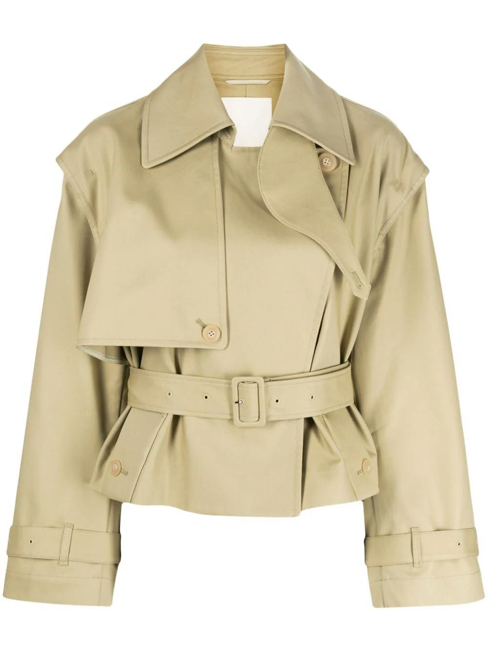 The Cropped Trench Coat Is A Must-Have All Year Long