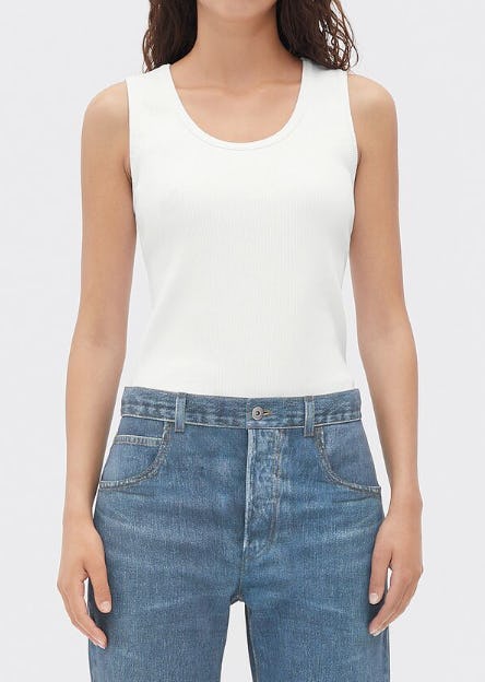 Elle Fanning’s Blue Suit From Bottega Veneta Is Peak Cannes Style