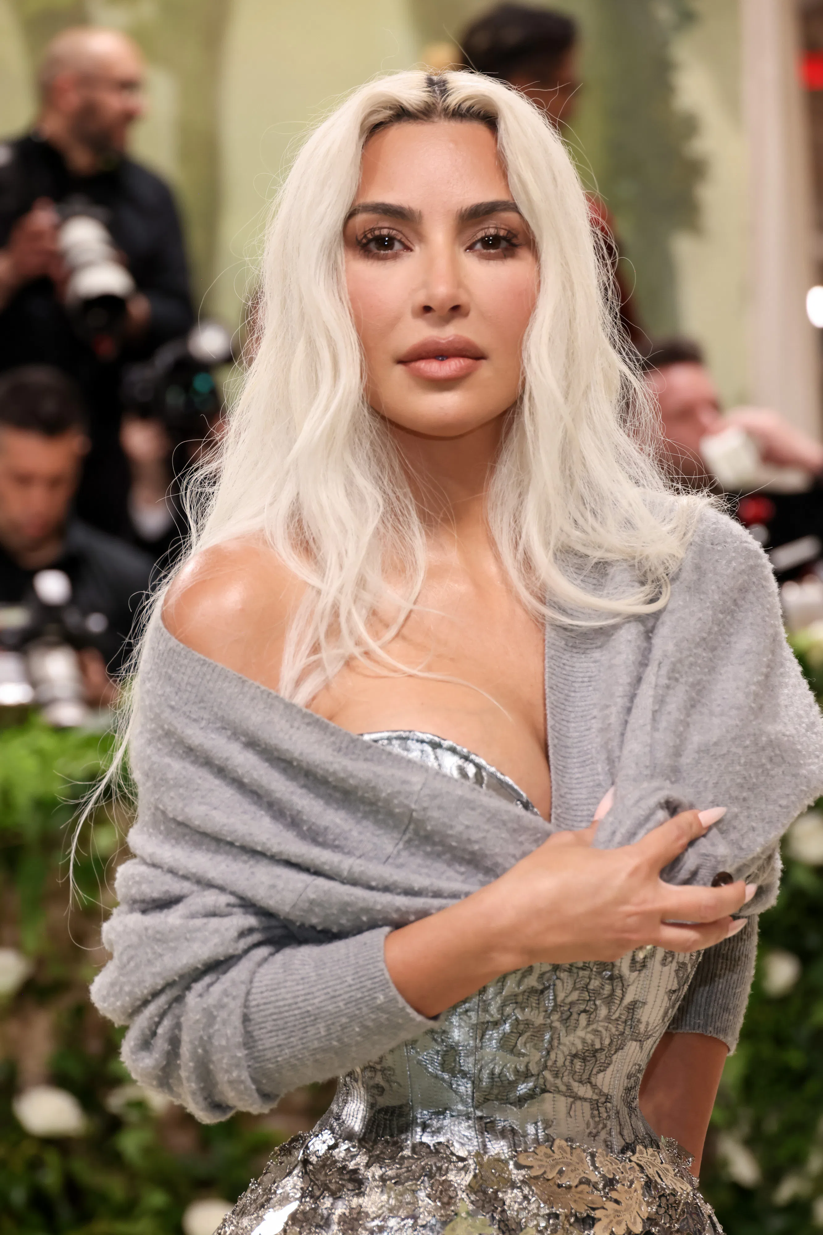 Kim Kardashian's Waist Is Basically Nonexistent at the 2024 Met Gala