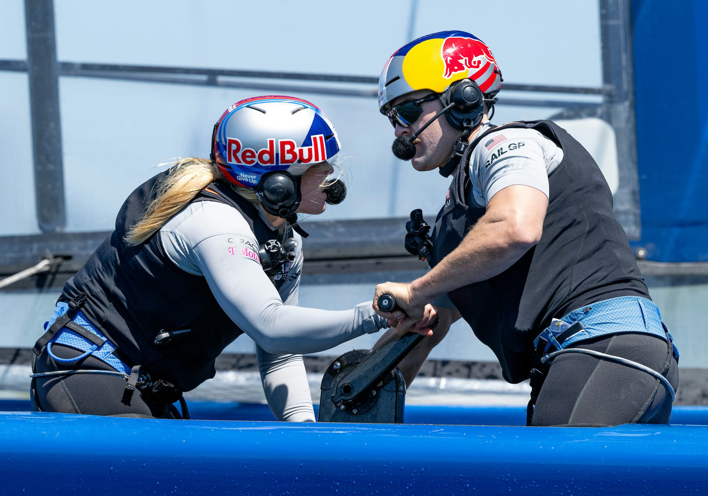 Sailor Anna Weis Is Making Waves As The First Female Grinder In Sail GP ...