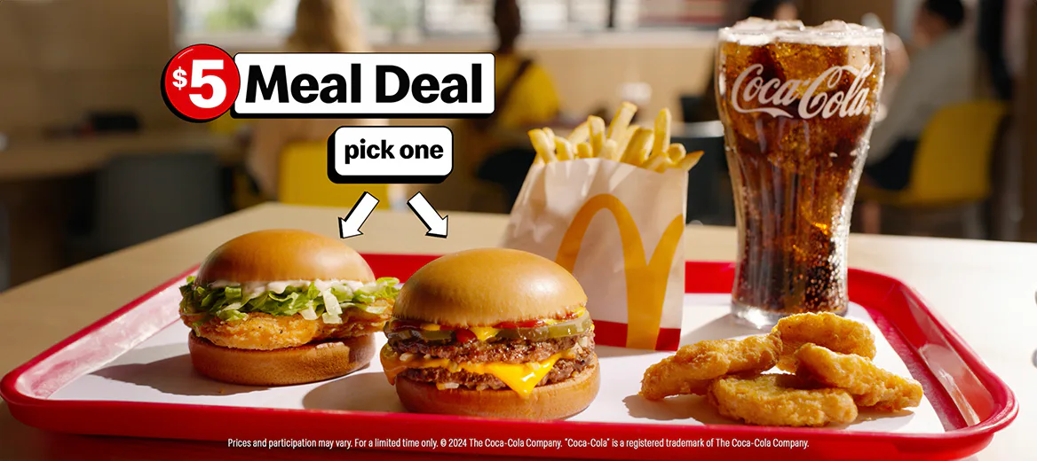McDonald's New $5 Meal Deal Is Coming To Menus In June 2024
