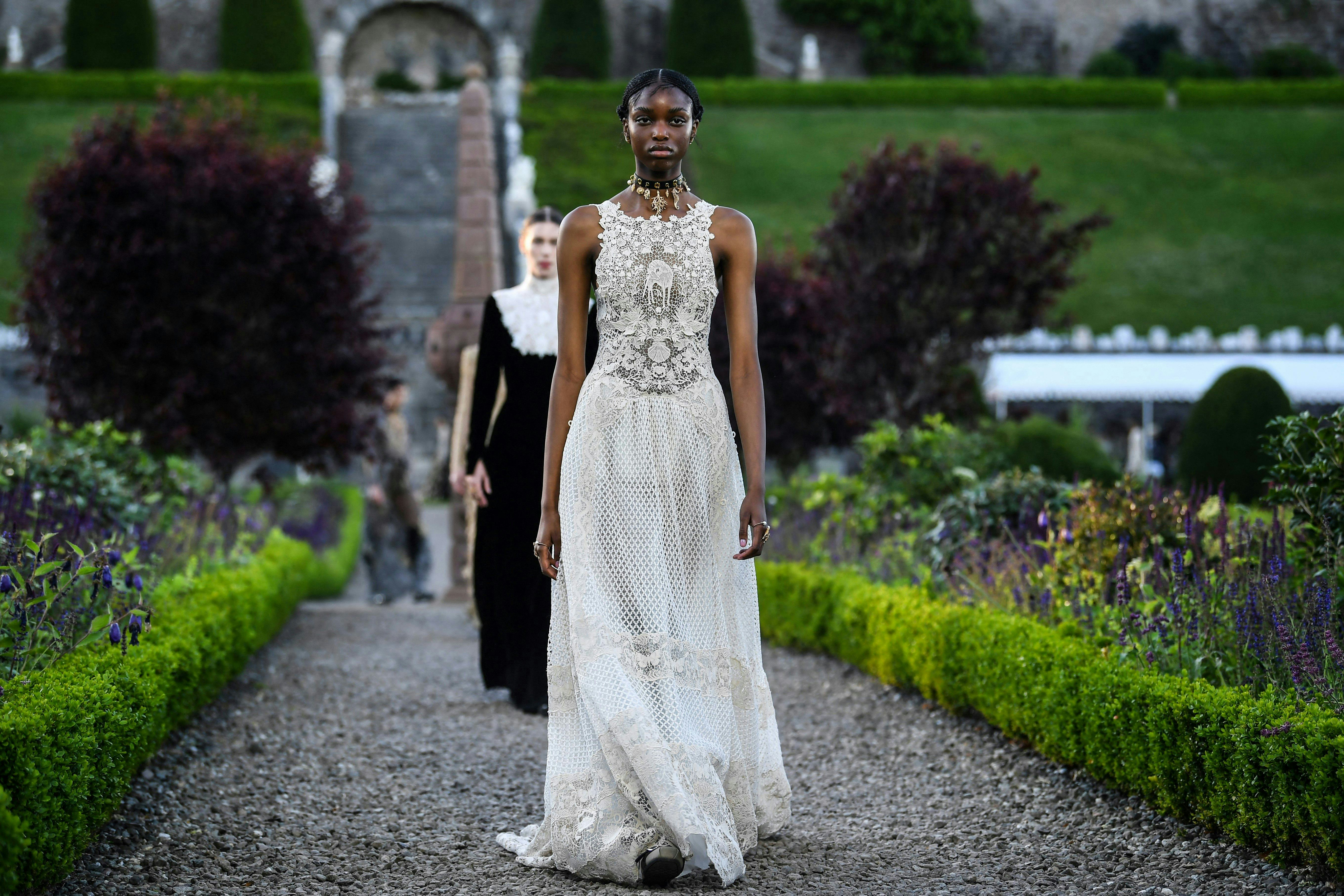 Dior Brings a Romantic, Gothic Cruise Collection to Scotland