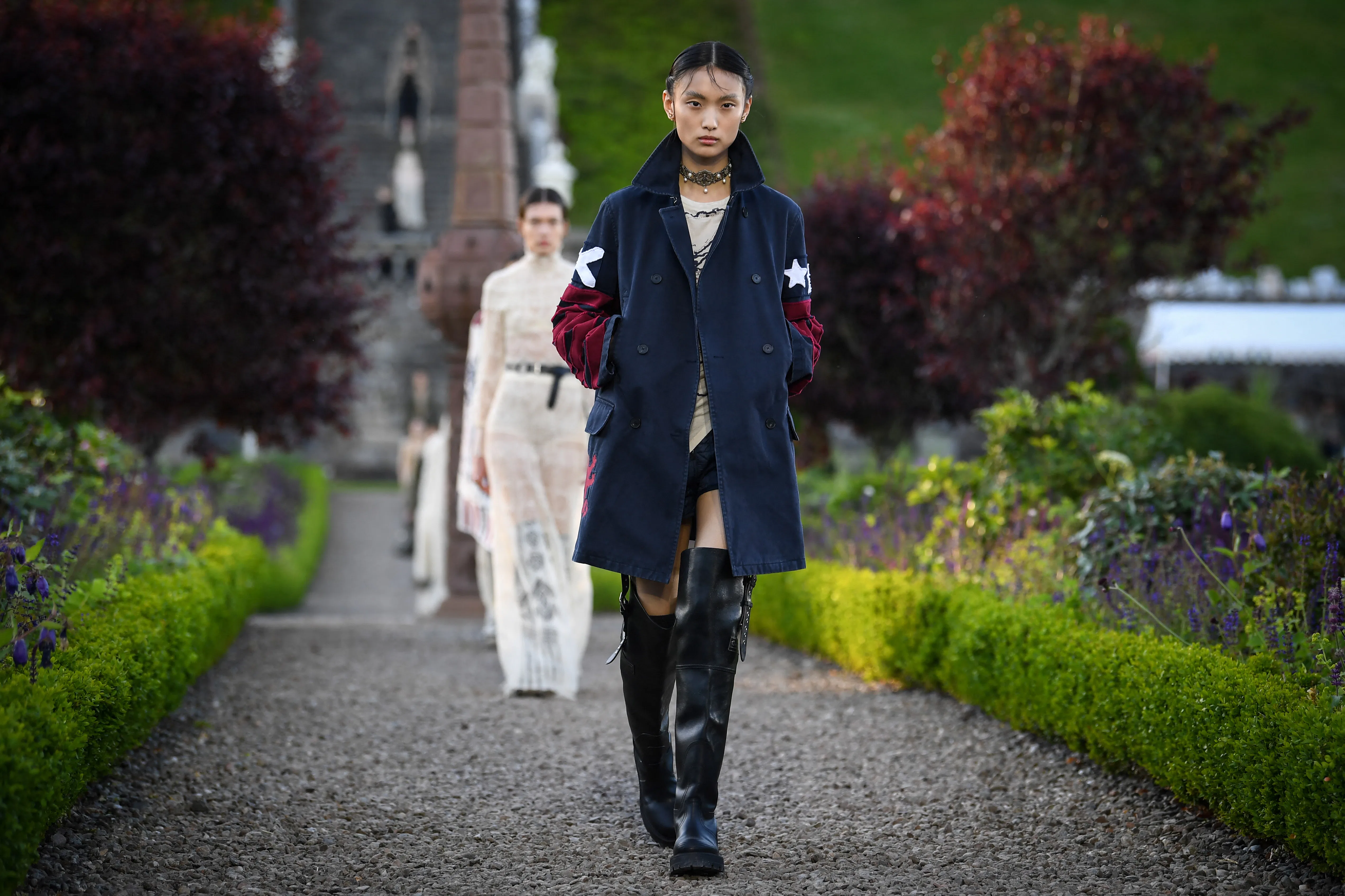 Dior Brings a Romantic, Gothic Cruise Collection to Scotland