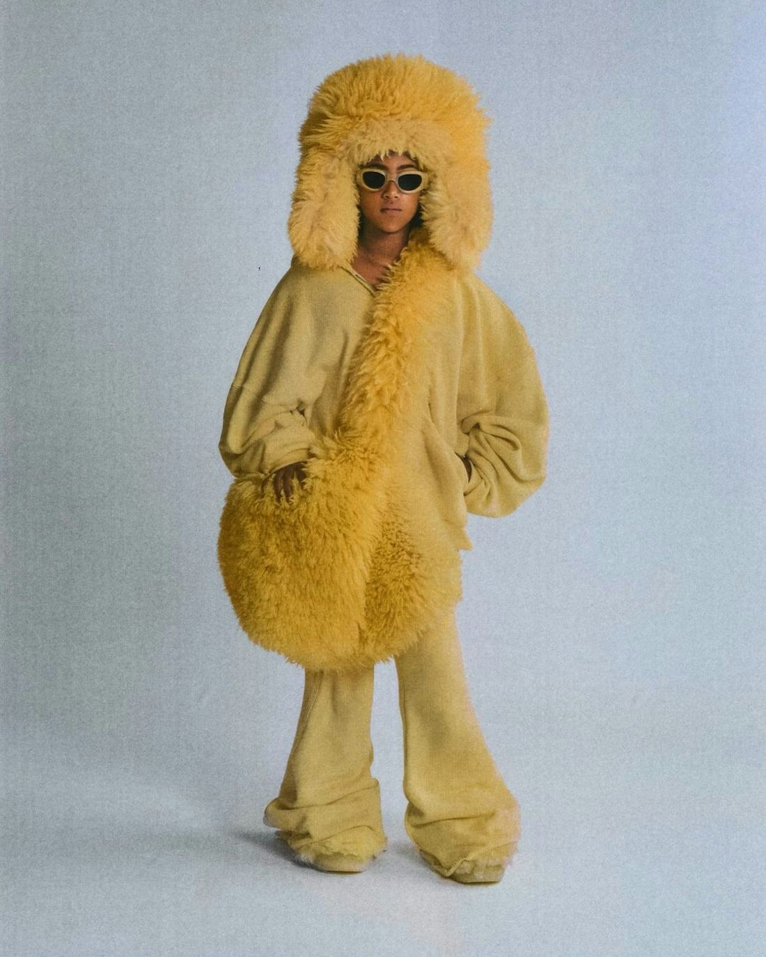 Kim Kardashian & North West Matched Each Other In A New ERL Campaign