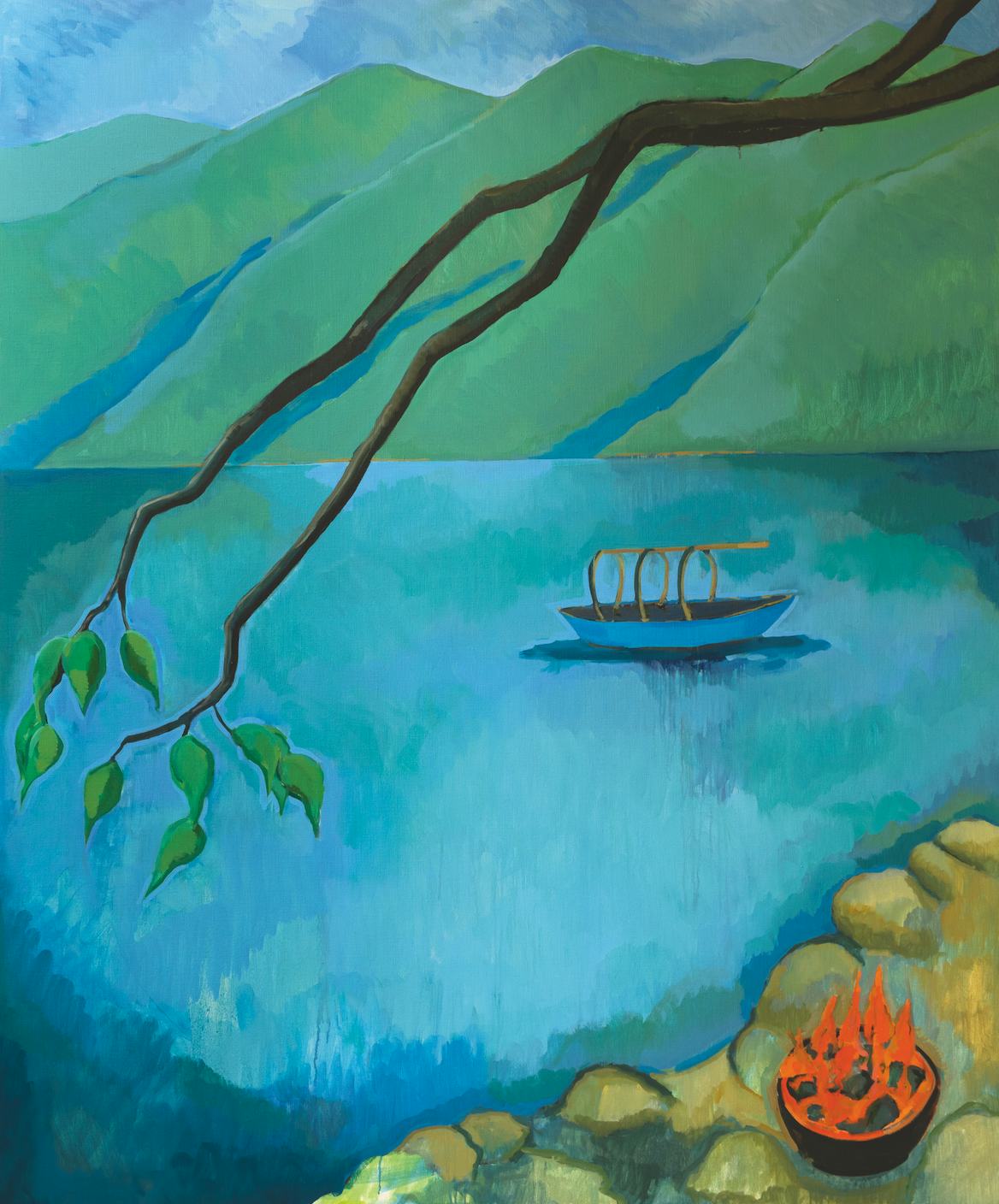 In Italy, One Artist’s Ode to Lake Como Comes to Life