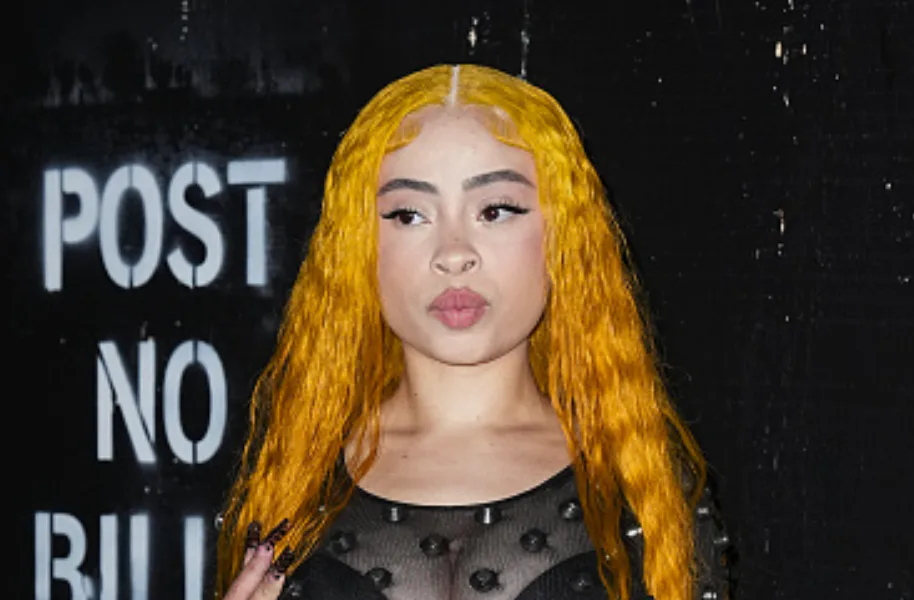 Ice Spice Wore A Studded Sheer Dress While Out In NYC