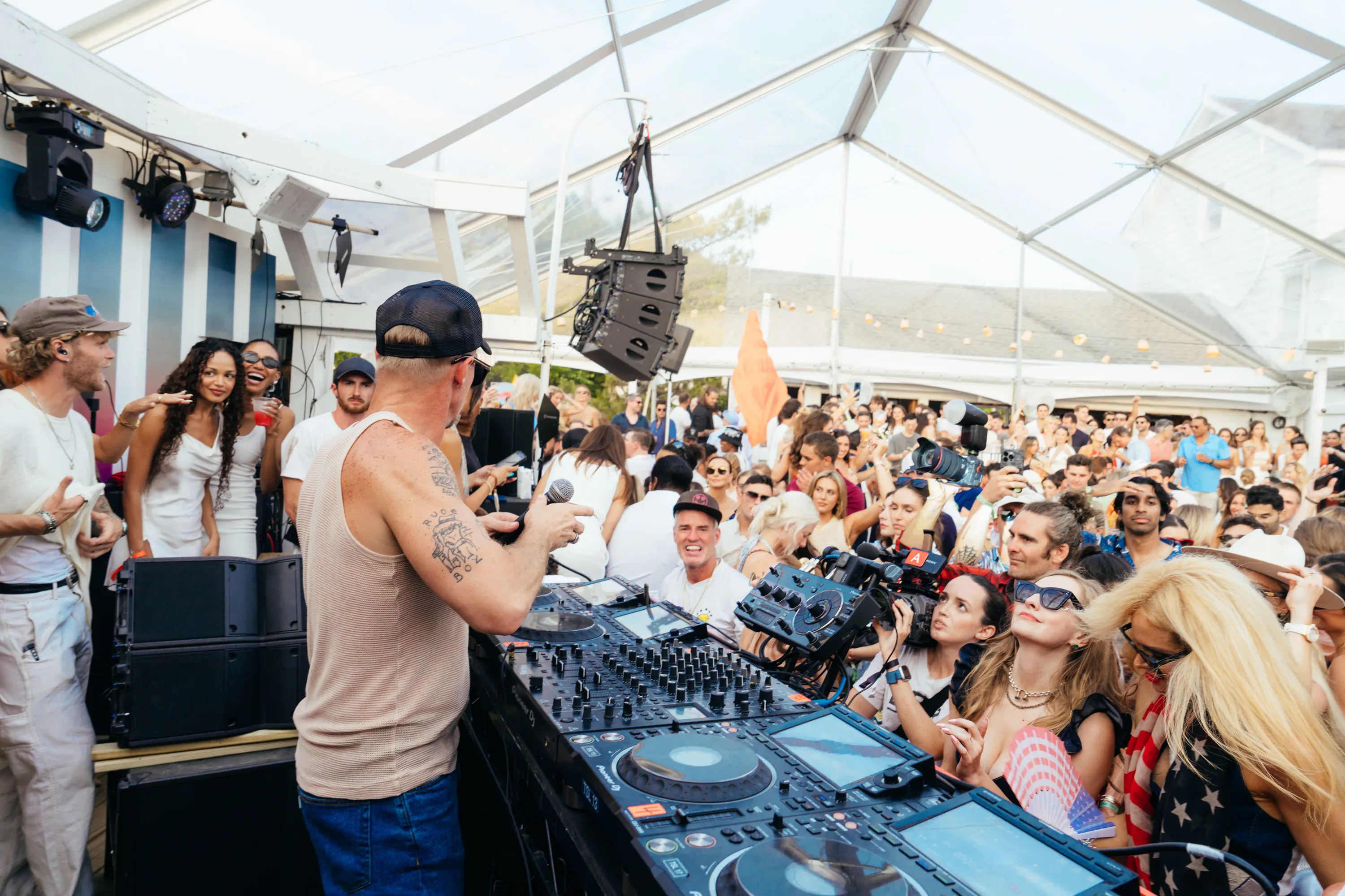 NYLON Fire & Ice Montauk Fourth Of July 2024 Party Photos