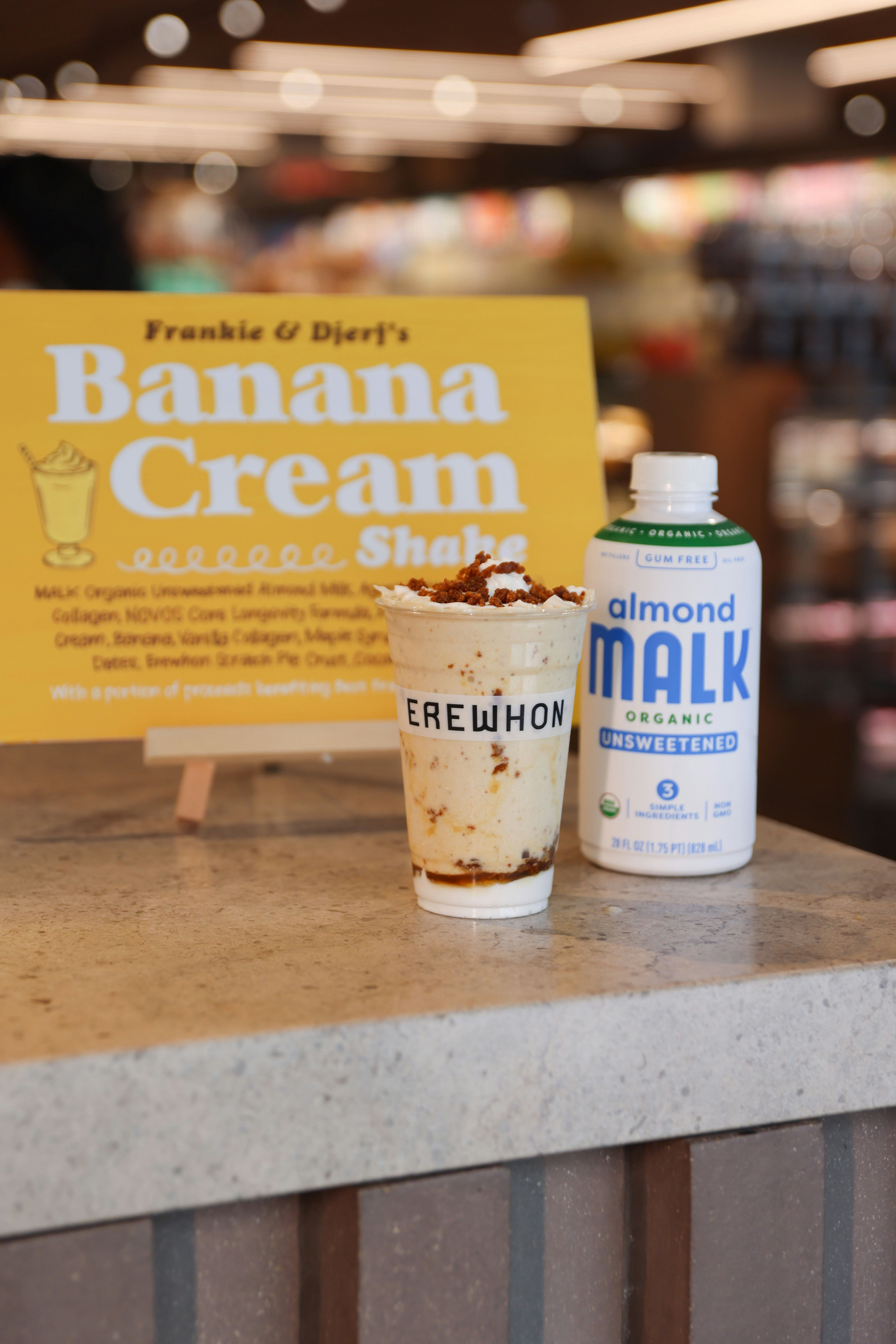 I Tried Francesca Aiello & Matilda Djerf's Banana Erewhon Smoothie
